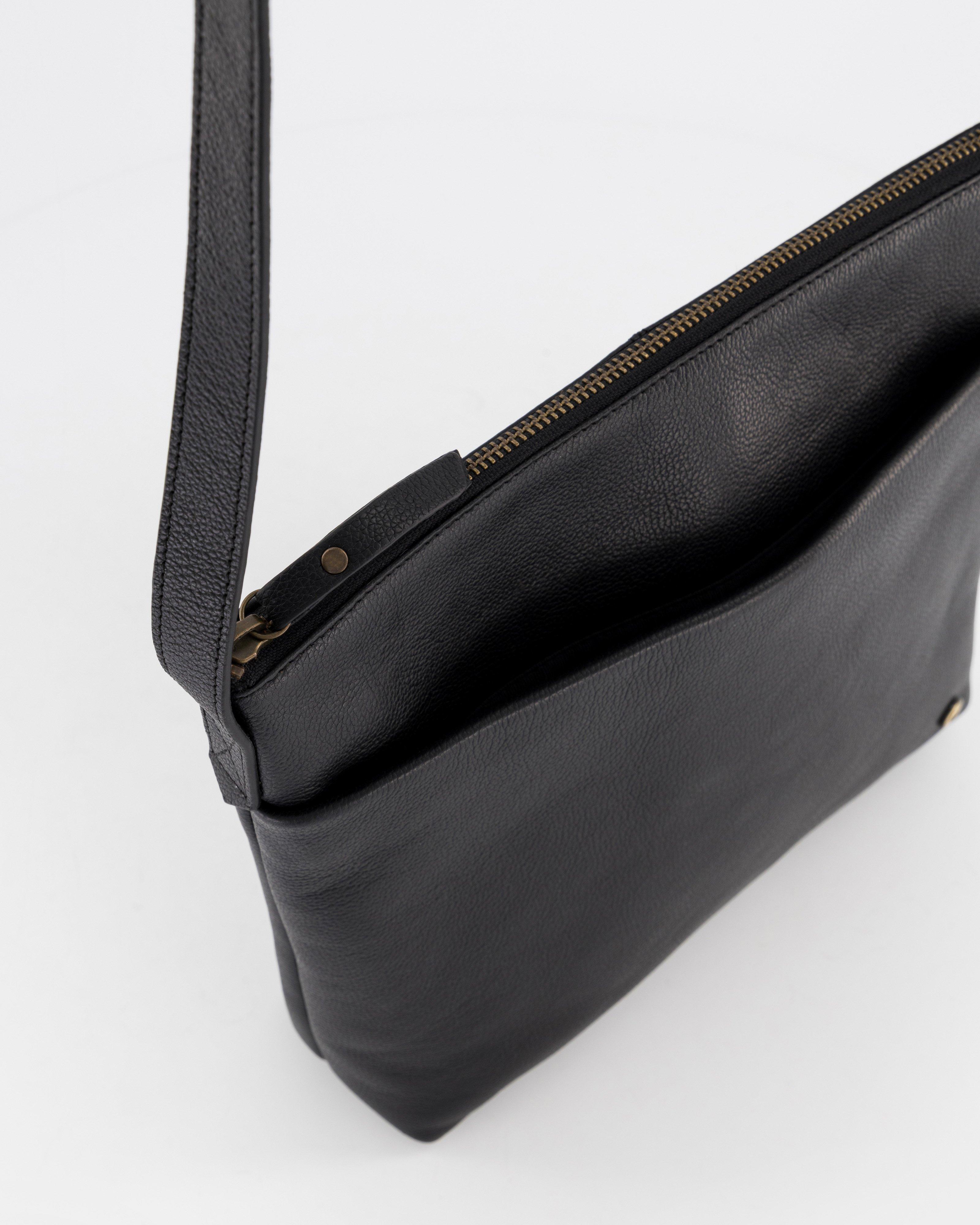 Women's Ameri Leather Crossbody Bag | Old Khaki