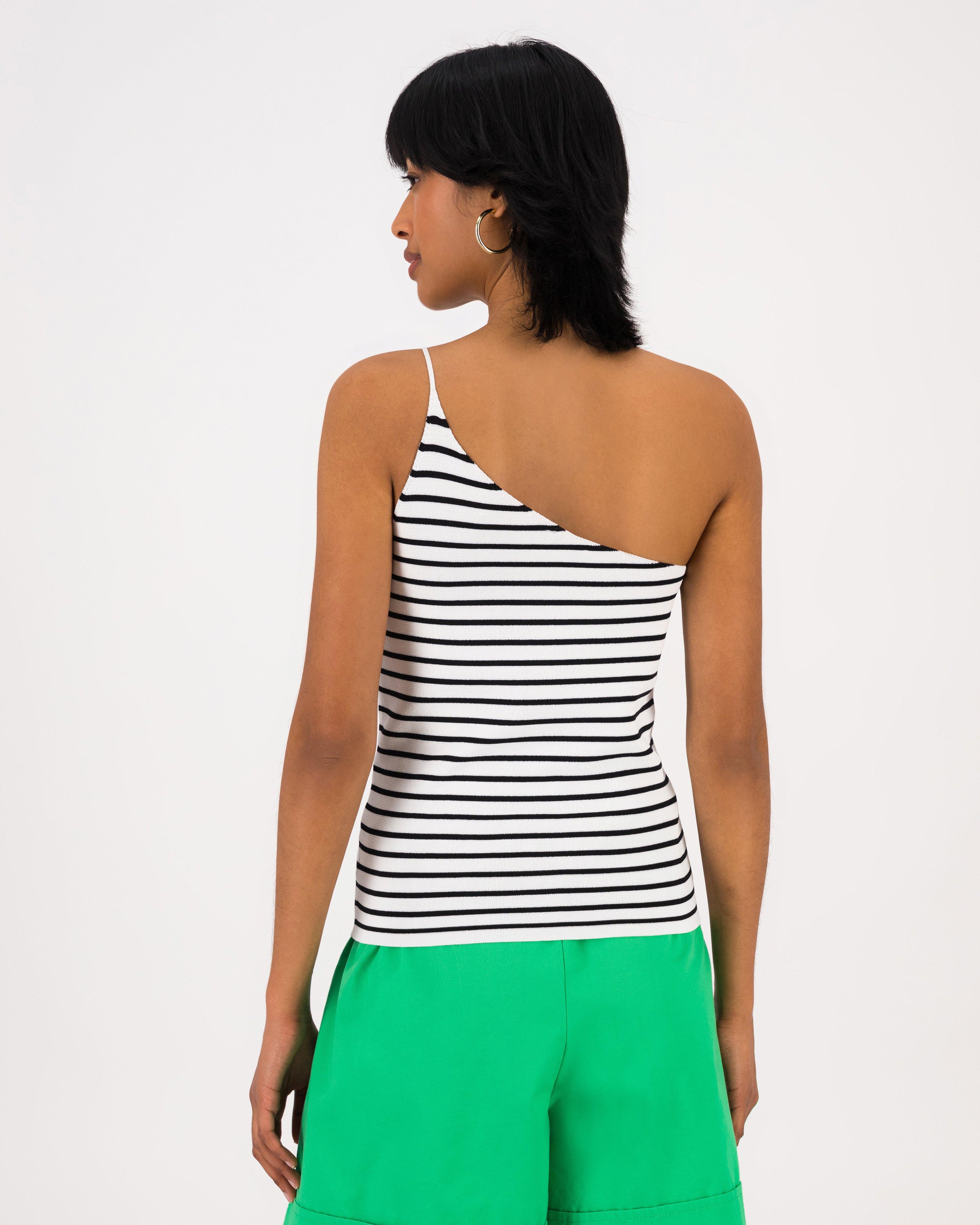 Hattie One-Shoulder Tank Top - Poetry Clothing Store