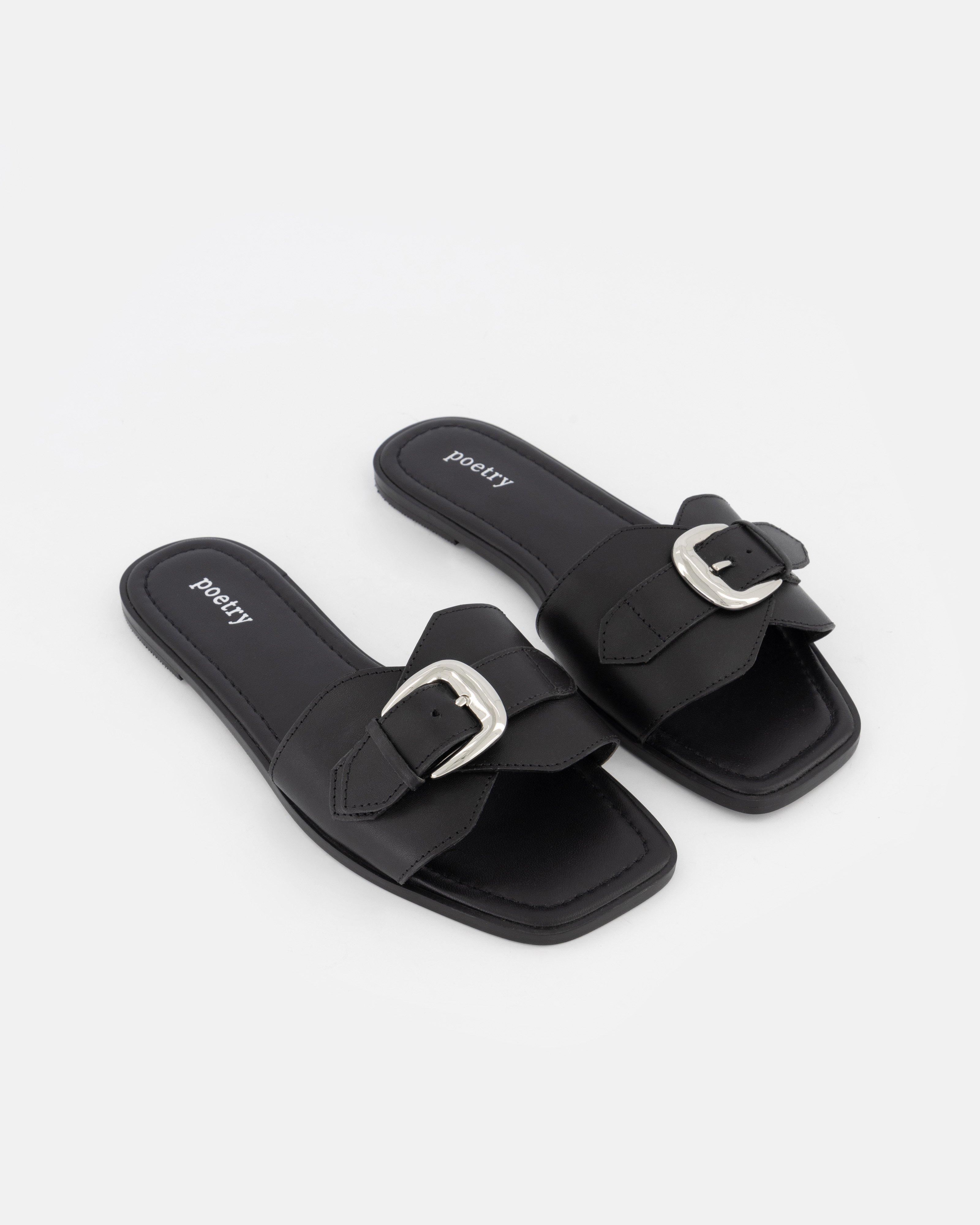 Enya Leather Sandal - Poetry Clothing Store