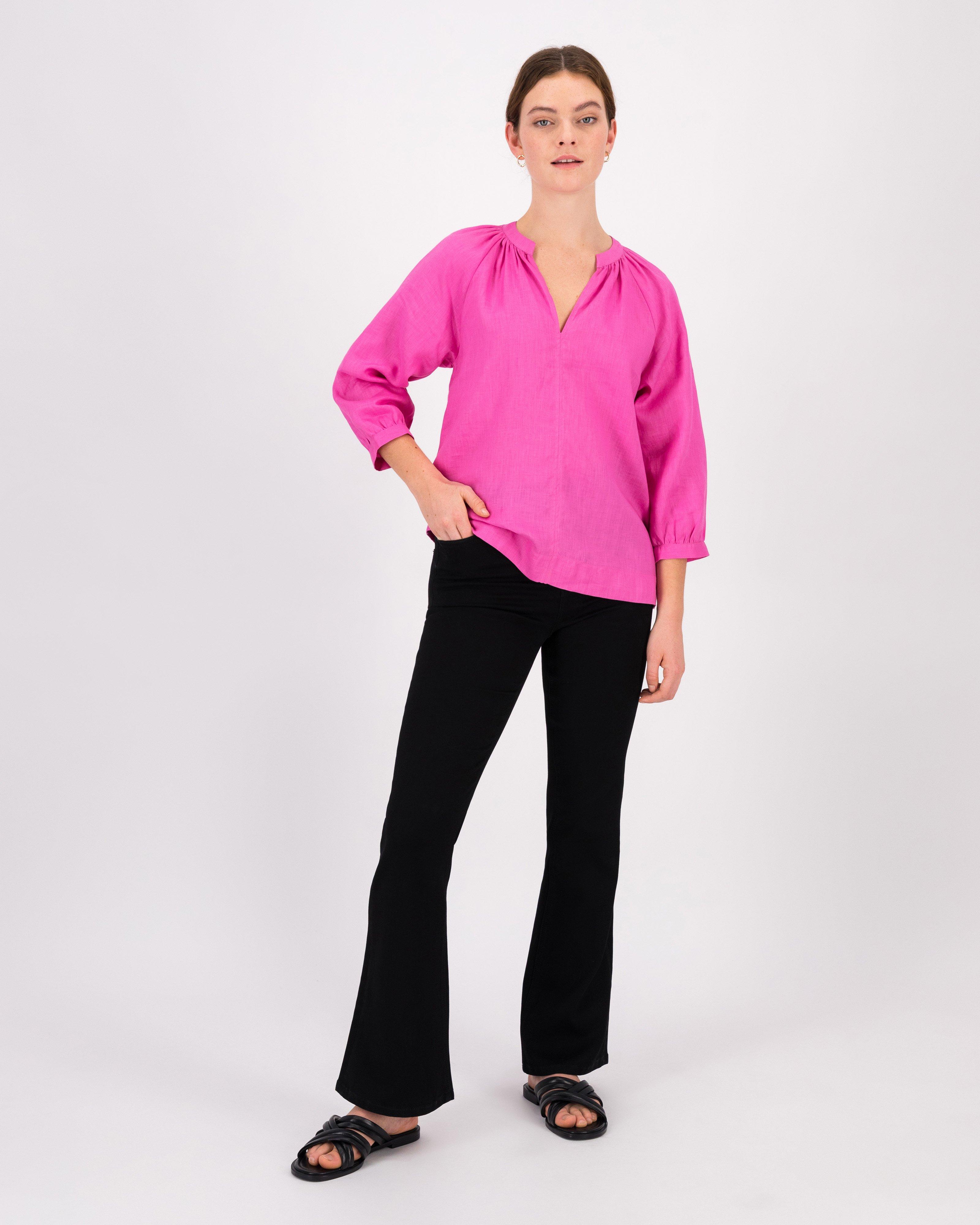 Amal Linen Blouse - Poetry Clothing Store