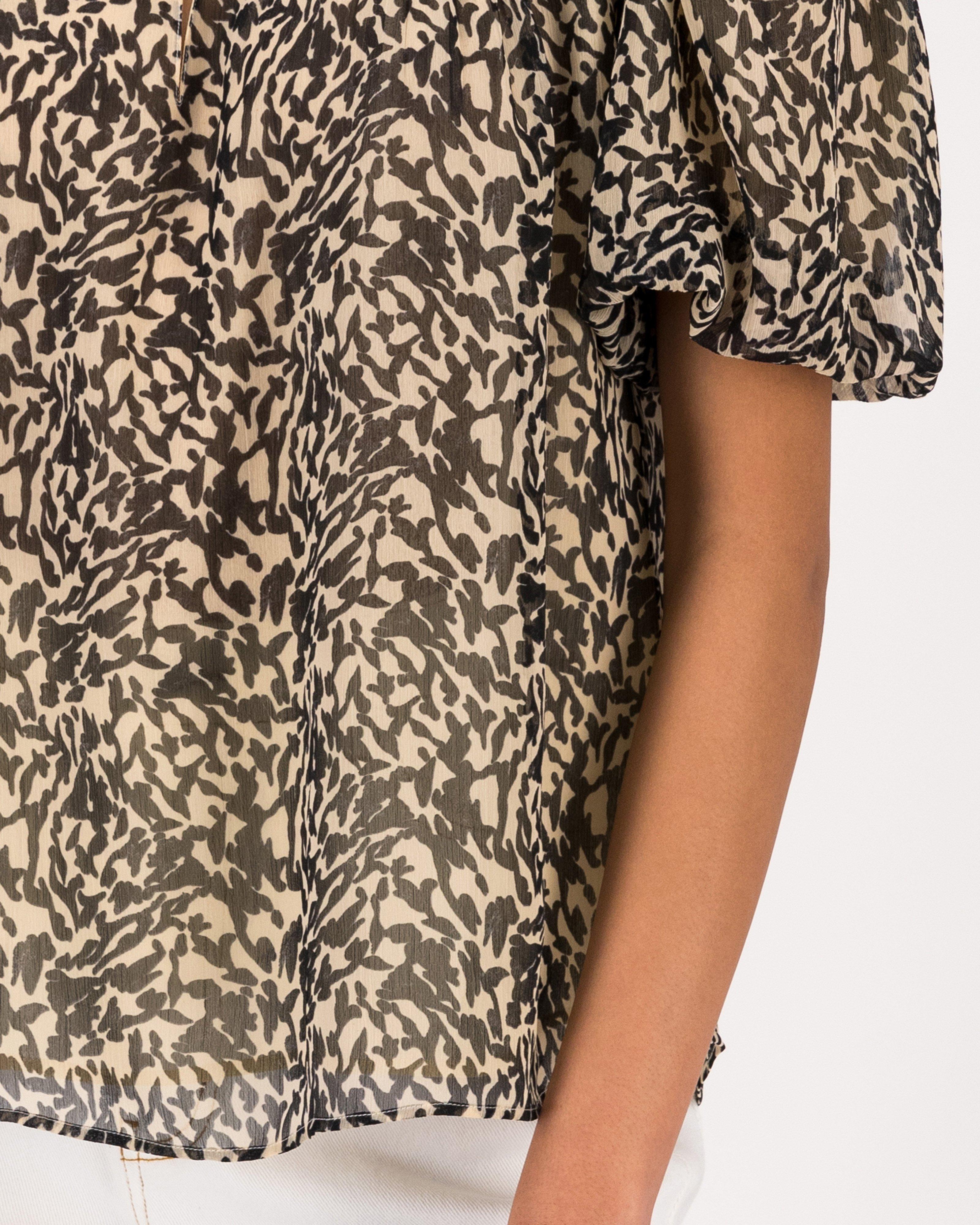 Lee Printed Feminine Blouse - Poetry Clothing Store