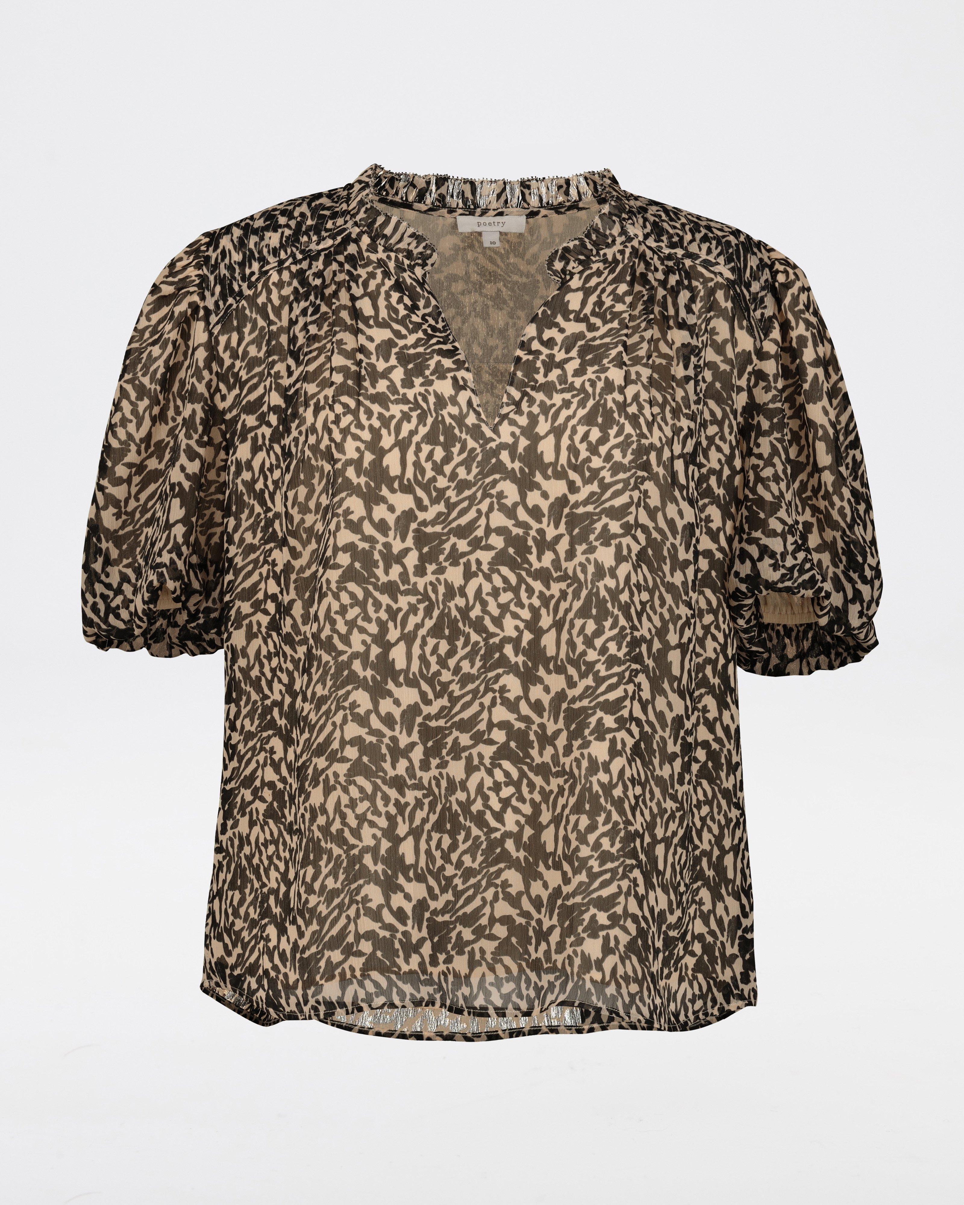 Lee Printed Feminine Blouse - Poetry Clothing Store