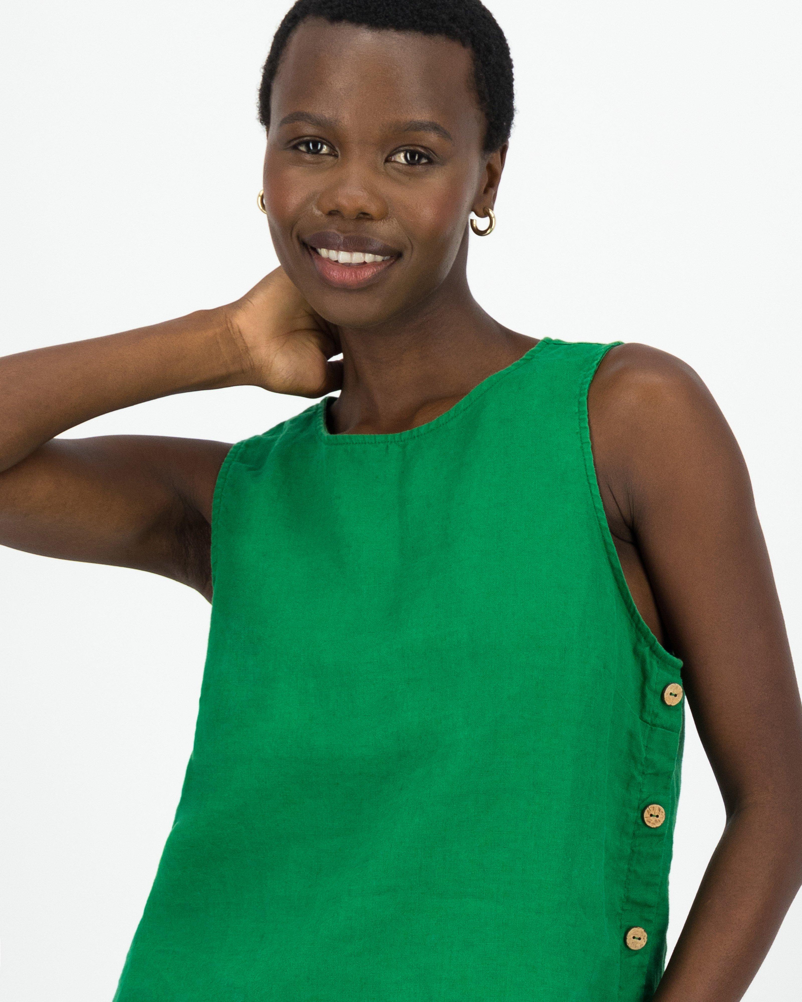 Old Khaki Women’s Lucy Linen Buttoned Camisole | Cape Union Mart