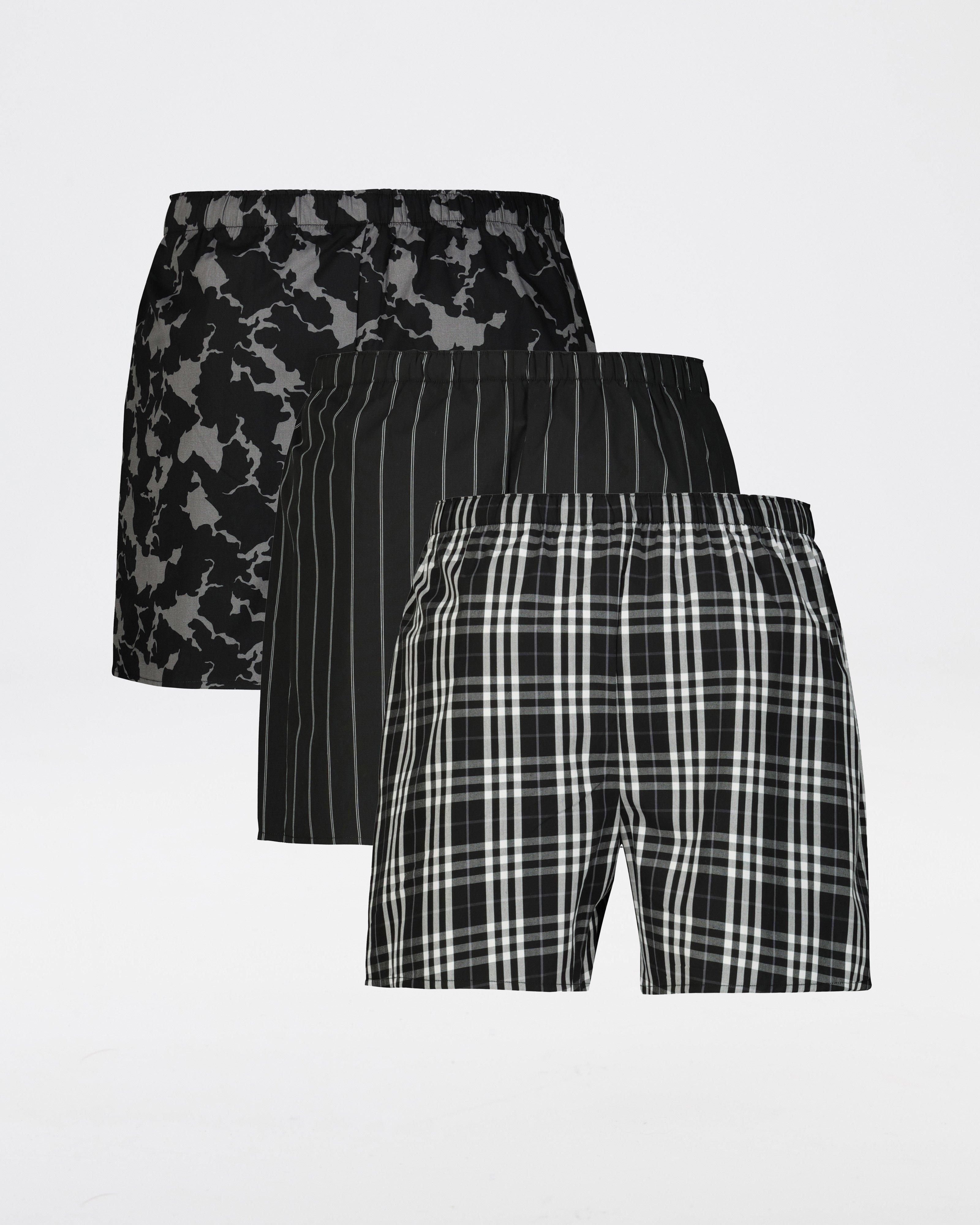 K-Way Elements Men’s Cotton Boxers - 3 Pack | Cape Union Mart