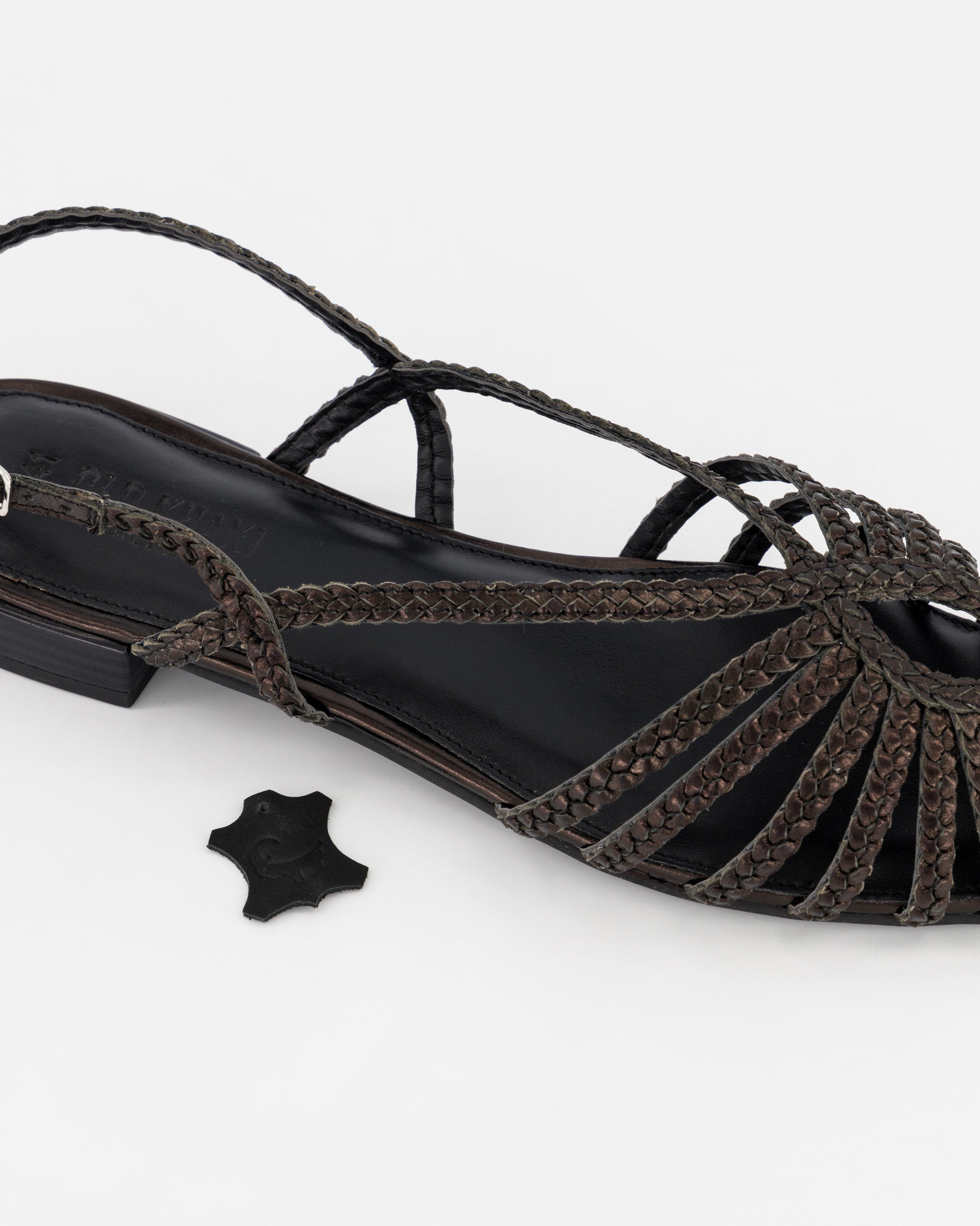 Women's Corah Leather Shoe | Old Khaki