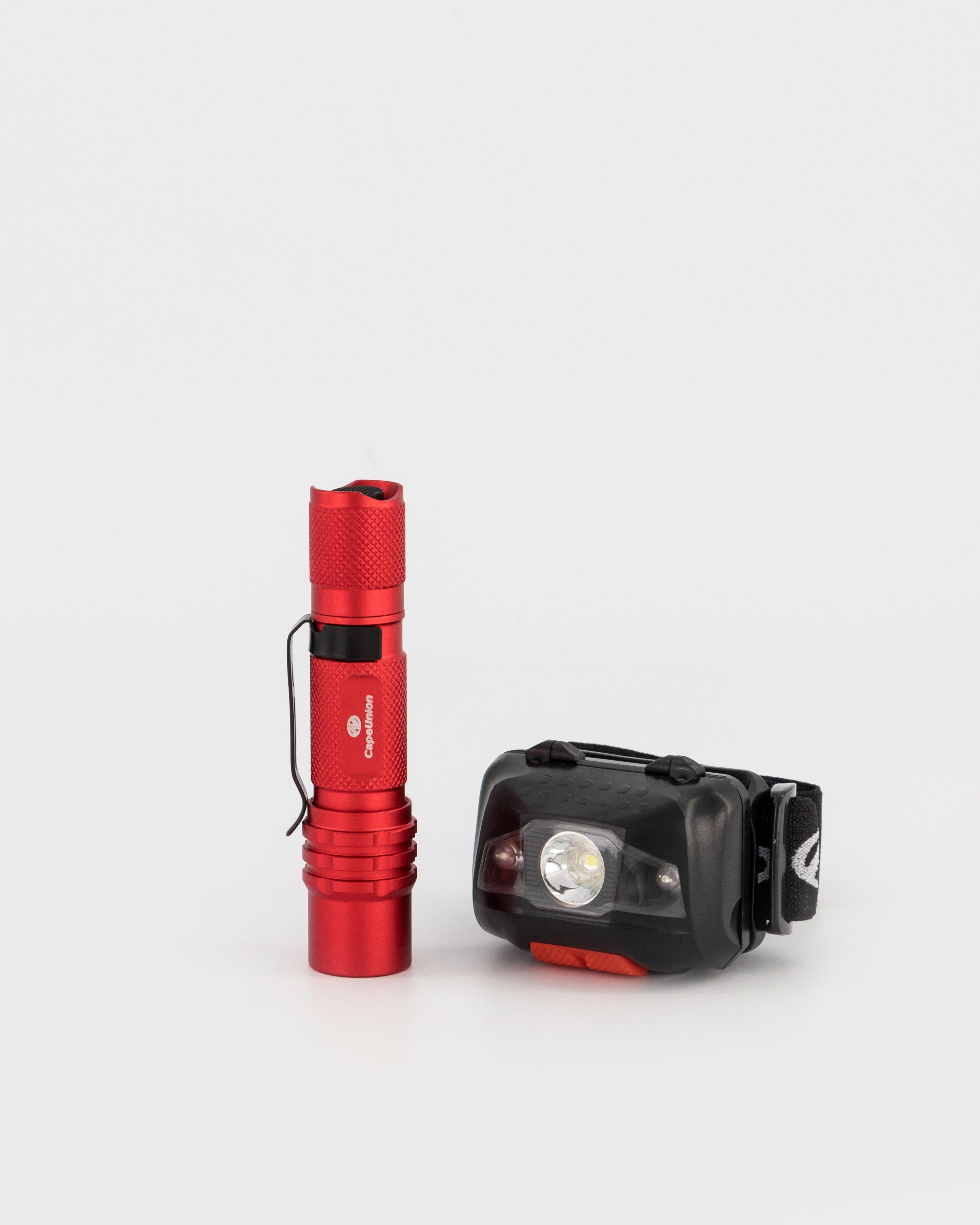 Cape Union 200 Lumen Headlamp with Free Torch | Cape Union Mart