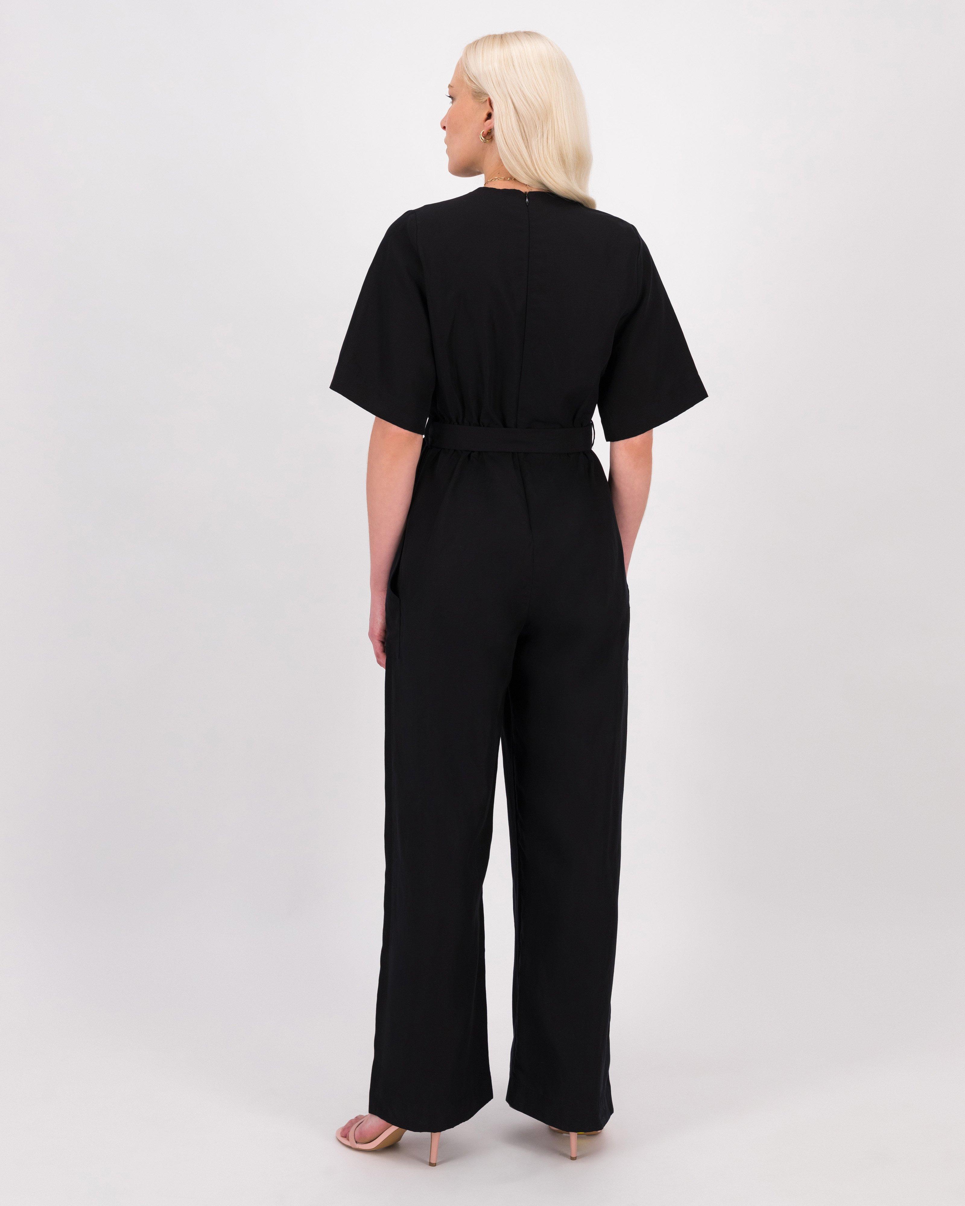 Wanda Belted Jumpsuit - Poetry Clothing Store