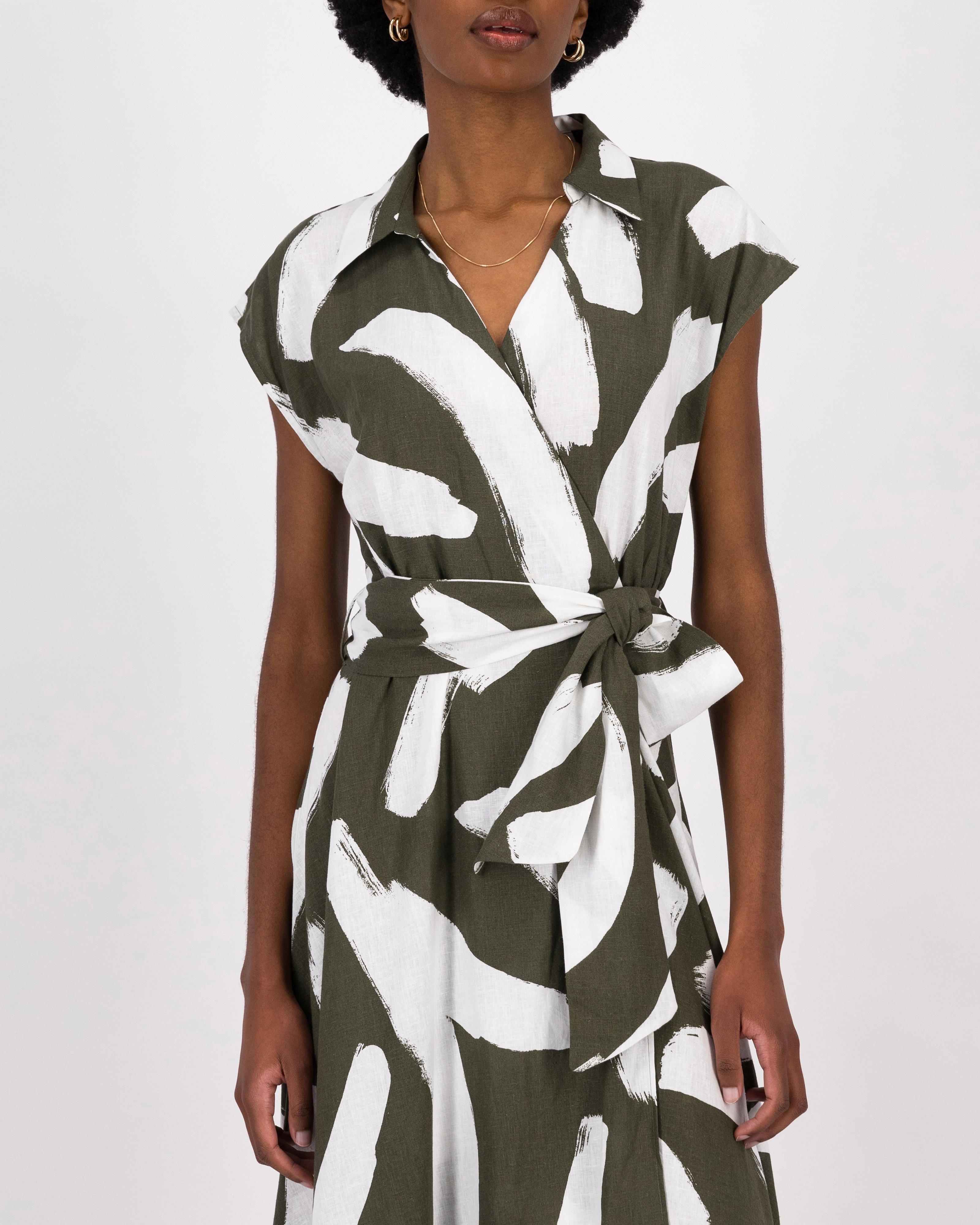 Maisie Printed Shirt Dress - Poetry Clothing Store