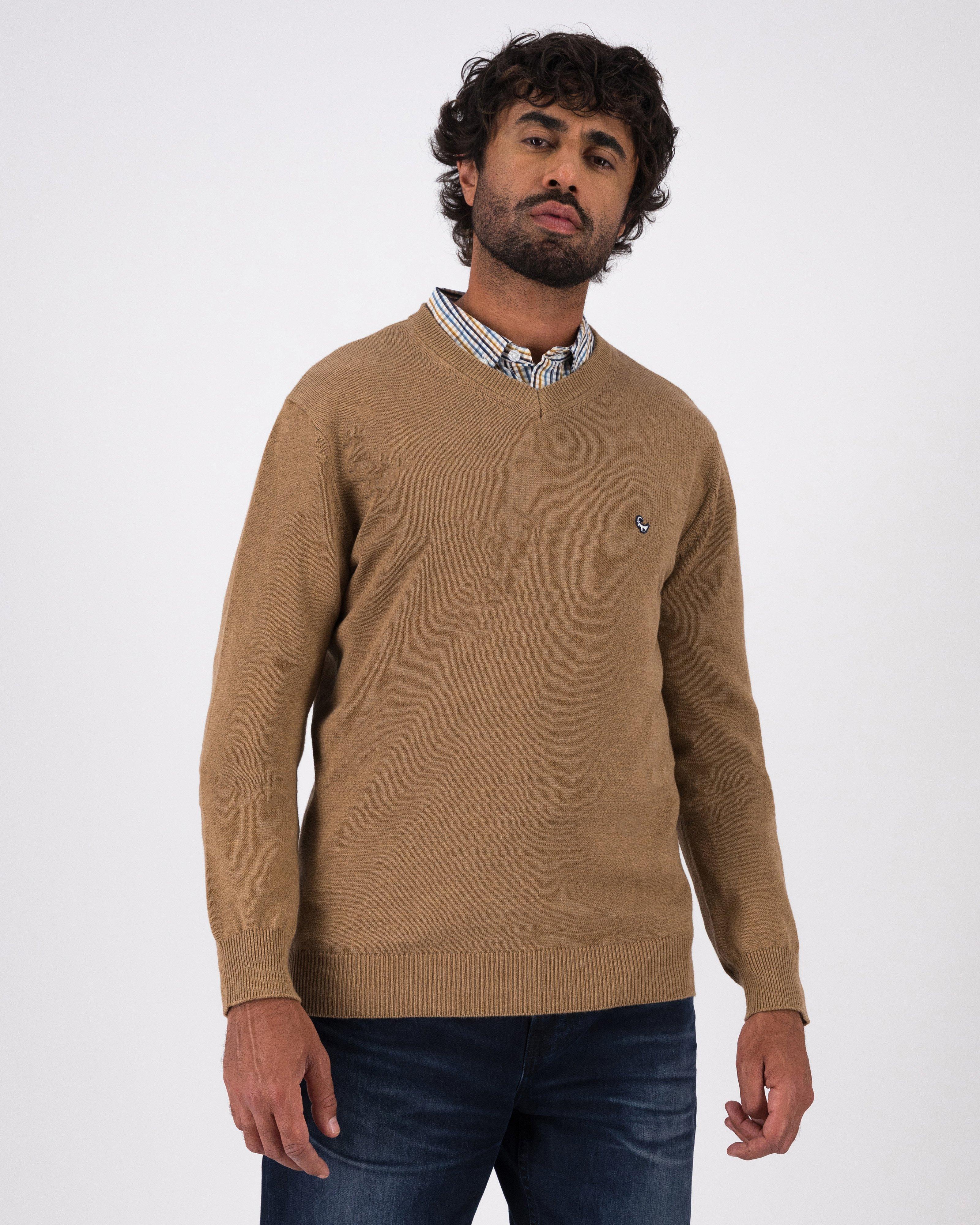 Men’s Riley Knit Pullover | Old Khaki