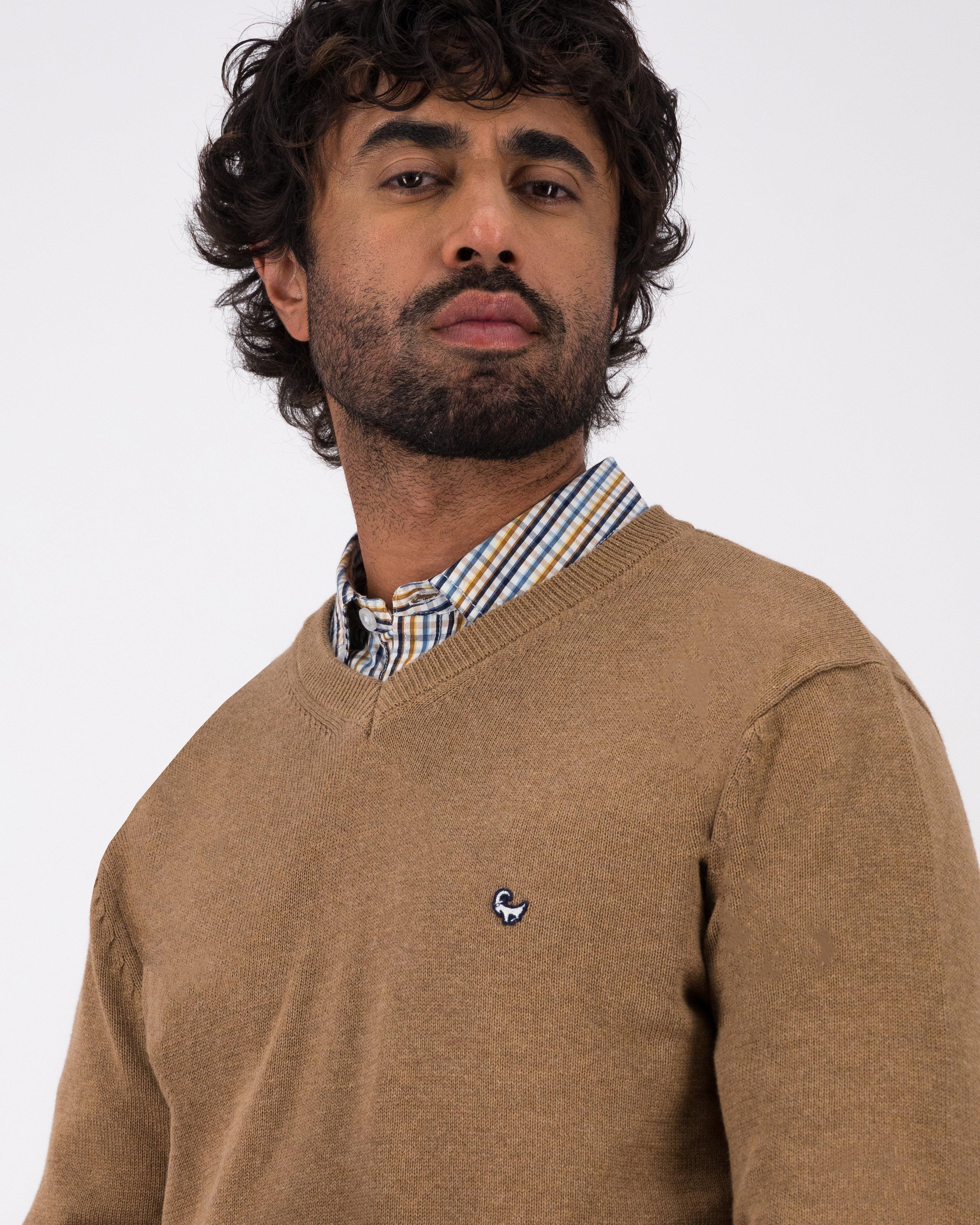 Men’s Riley Knit Pullover | Old Khaki