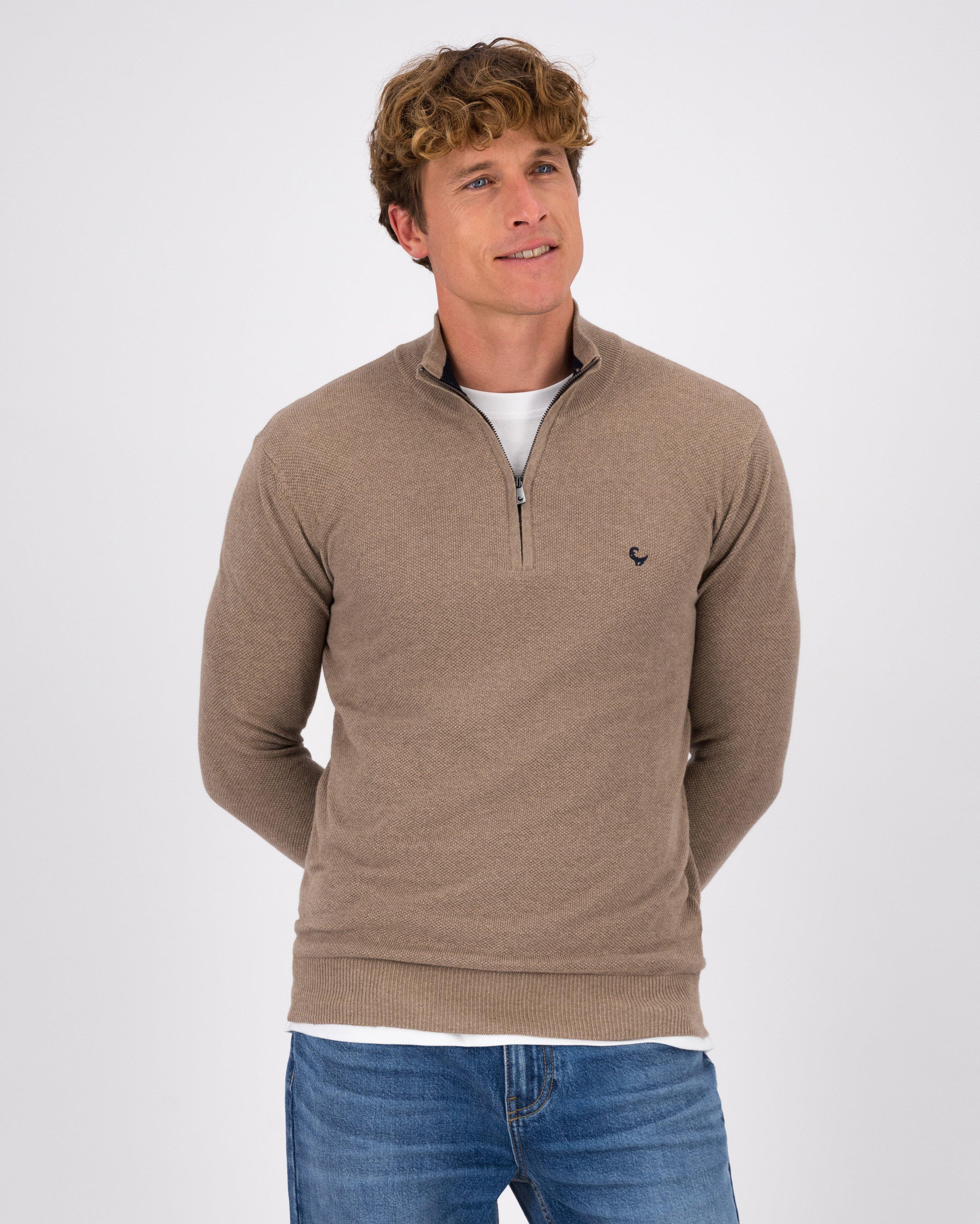 Mens Zane Knit Old Khaki
