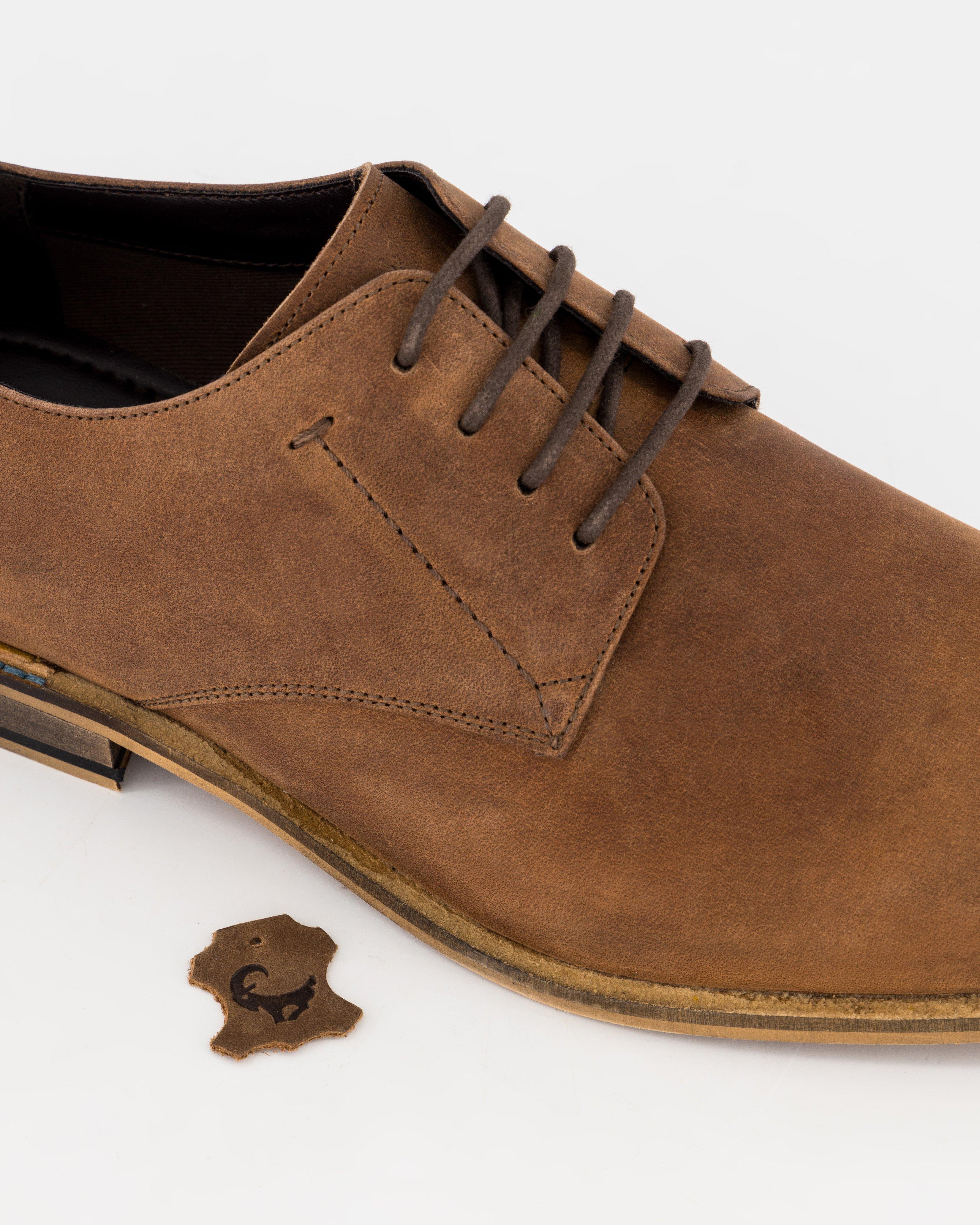 Men's Riaan Leather Shoe | Old Khaki