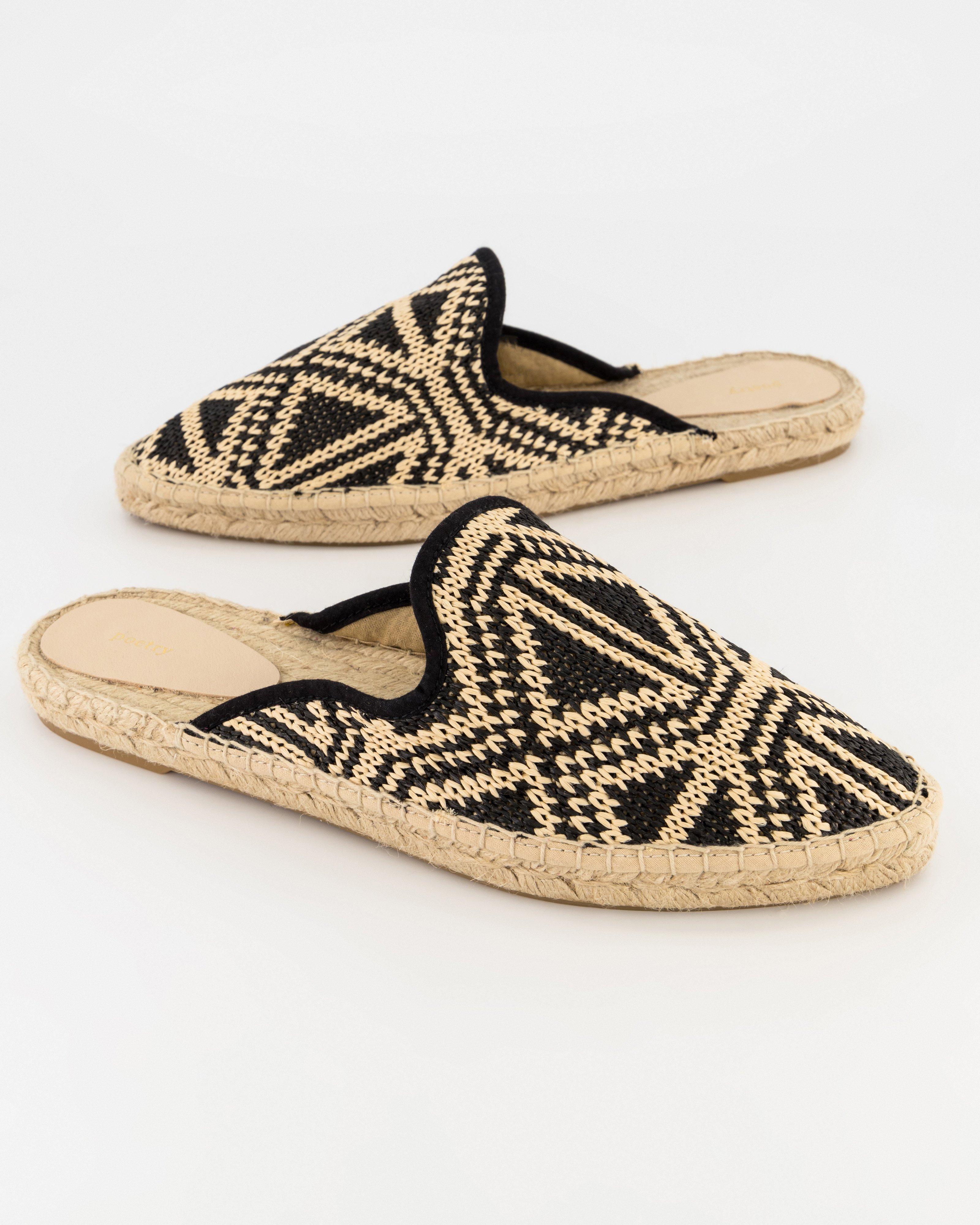 Rochelle Raffia Mule - Poetry Clothing Store