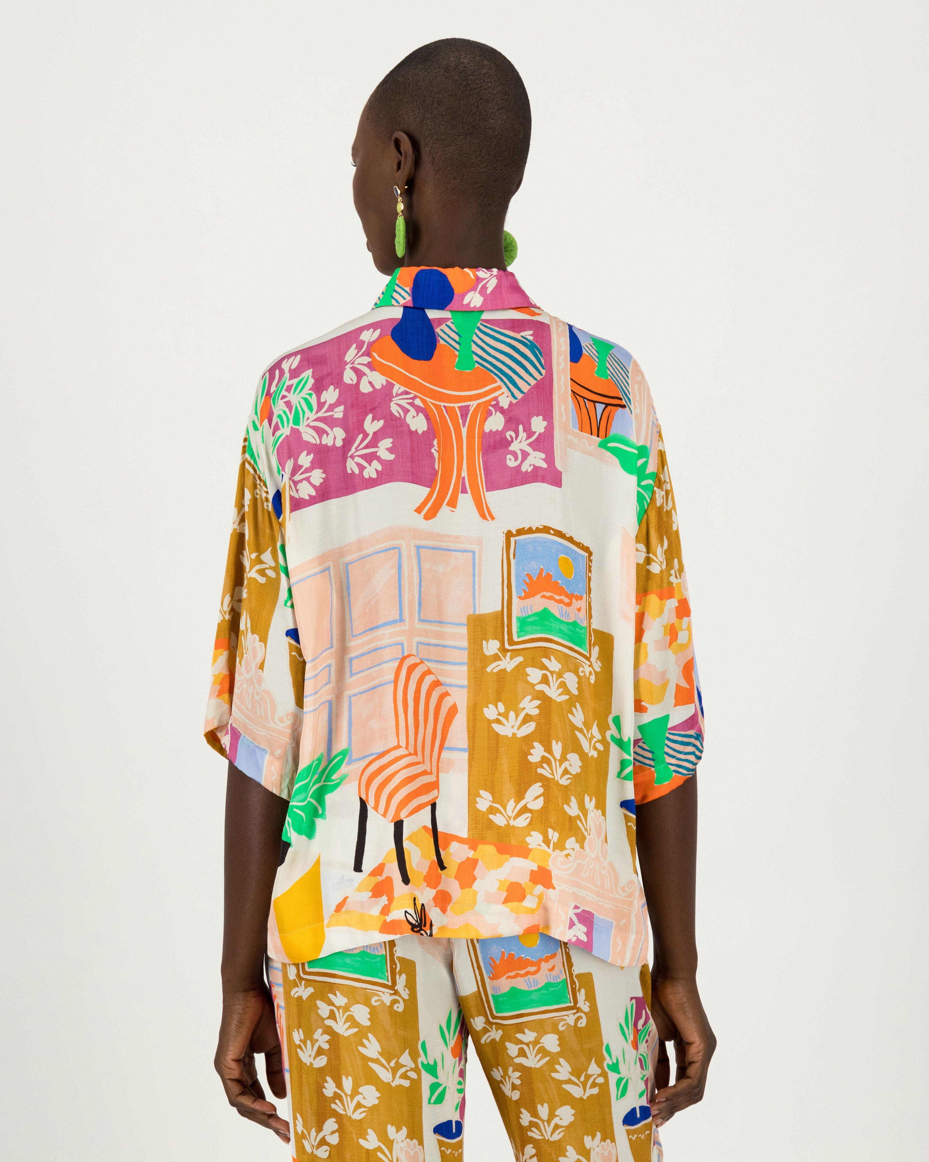 River Printed Shirt - Poetry Clothing Store