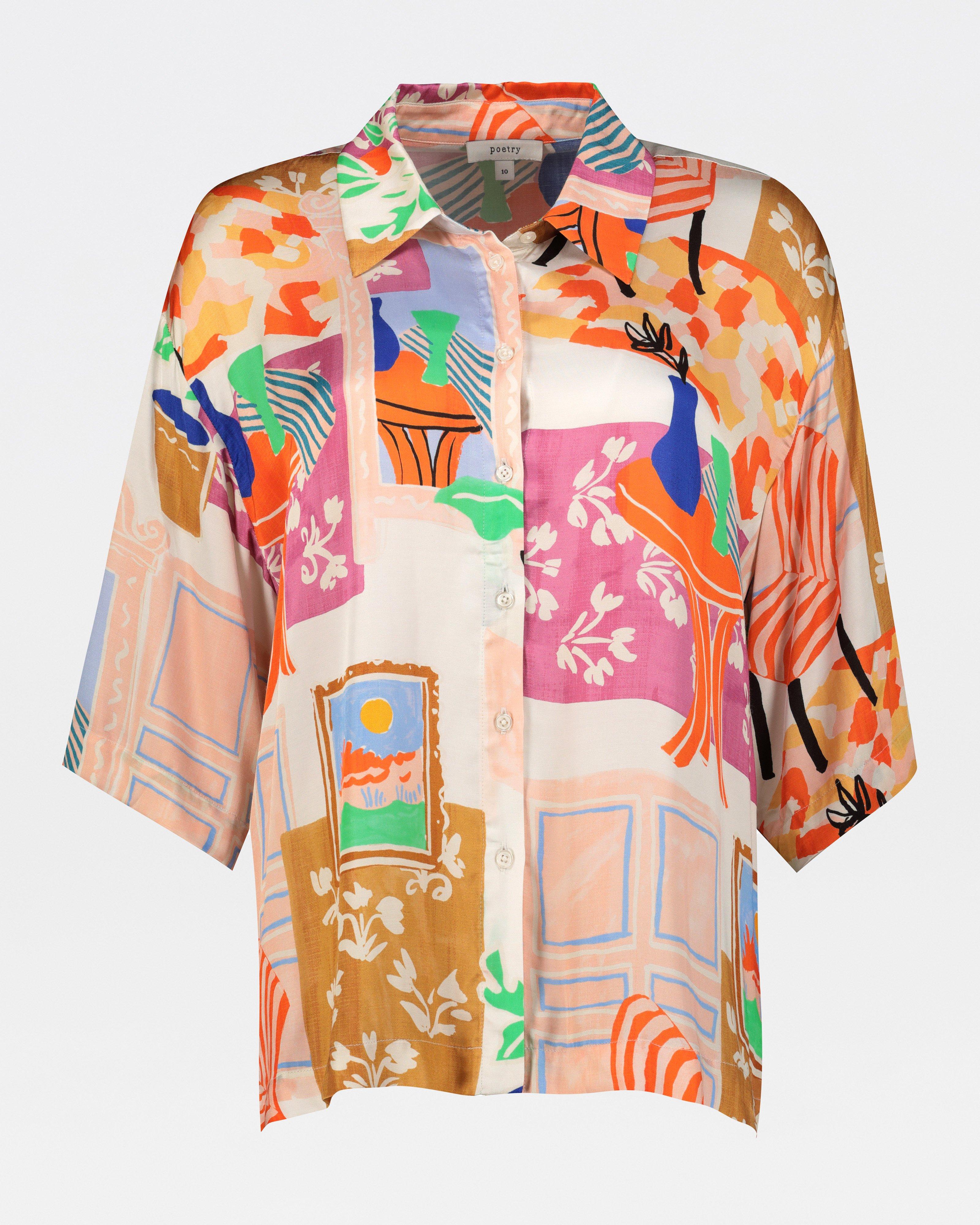 River Printed Shirt - Poetry Clothing Store