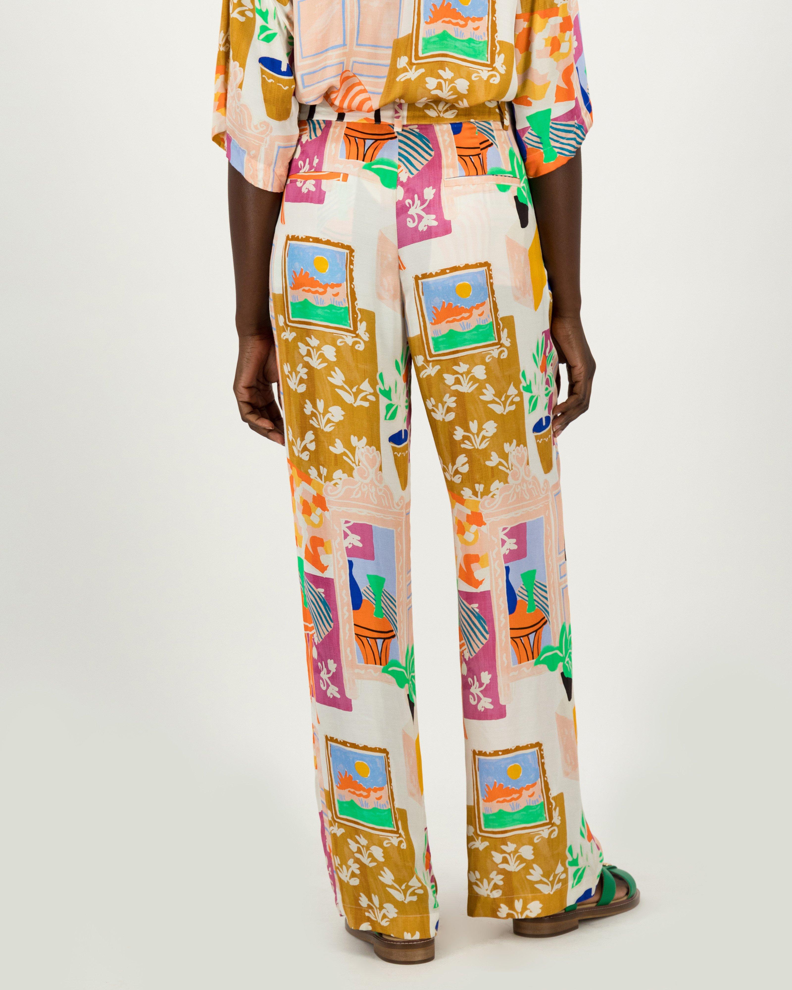 River Printed Pants - Poetry Clothing Store