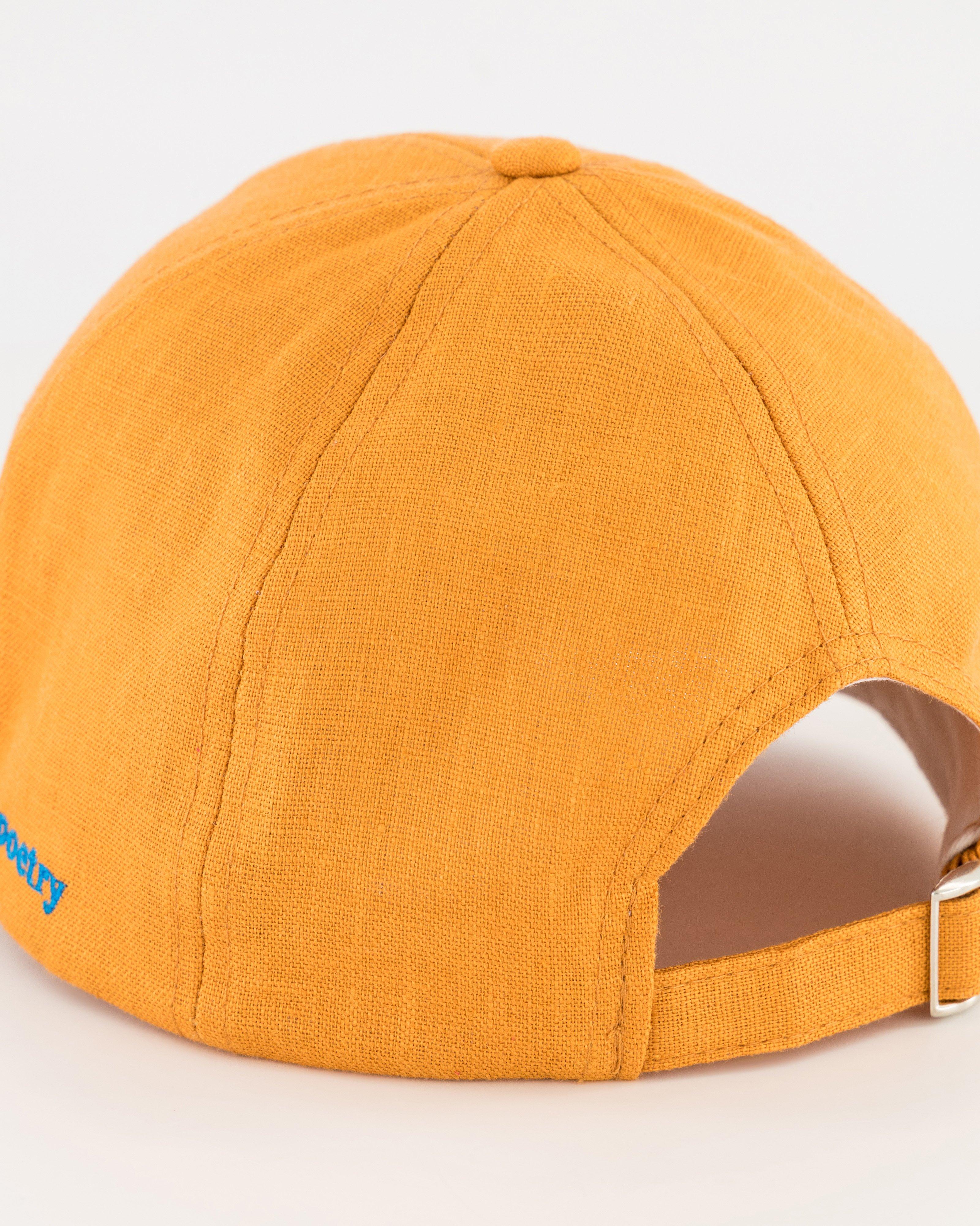 McKenzie Linen Peak Cap - Poetry Clothing Store