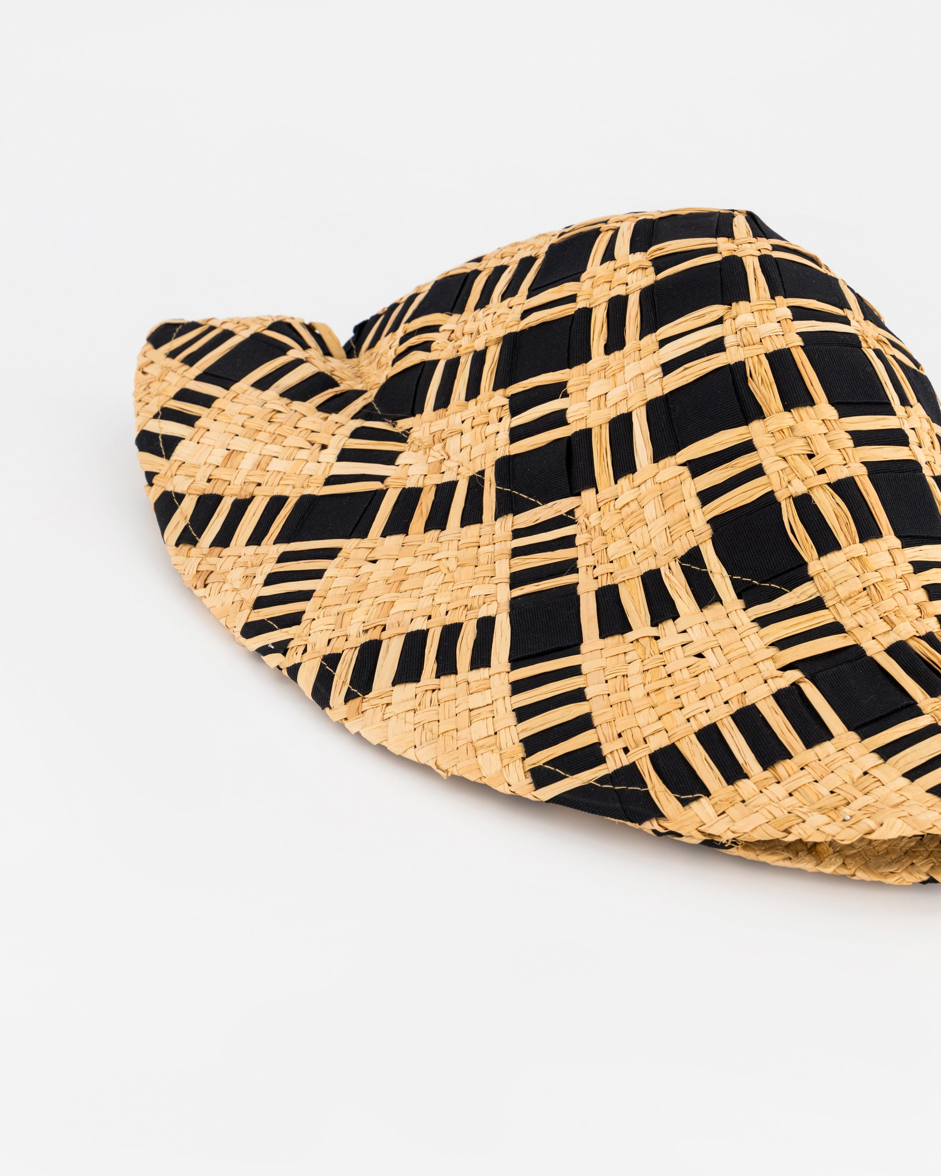 Mara Plaited Ribbon Bucket Hat - Poetry Clothing Store