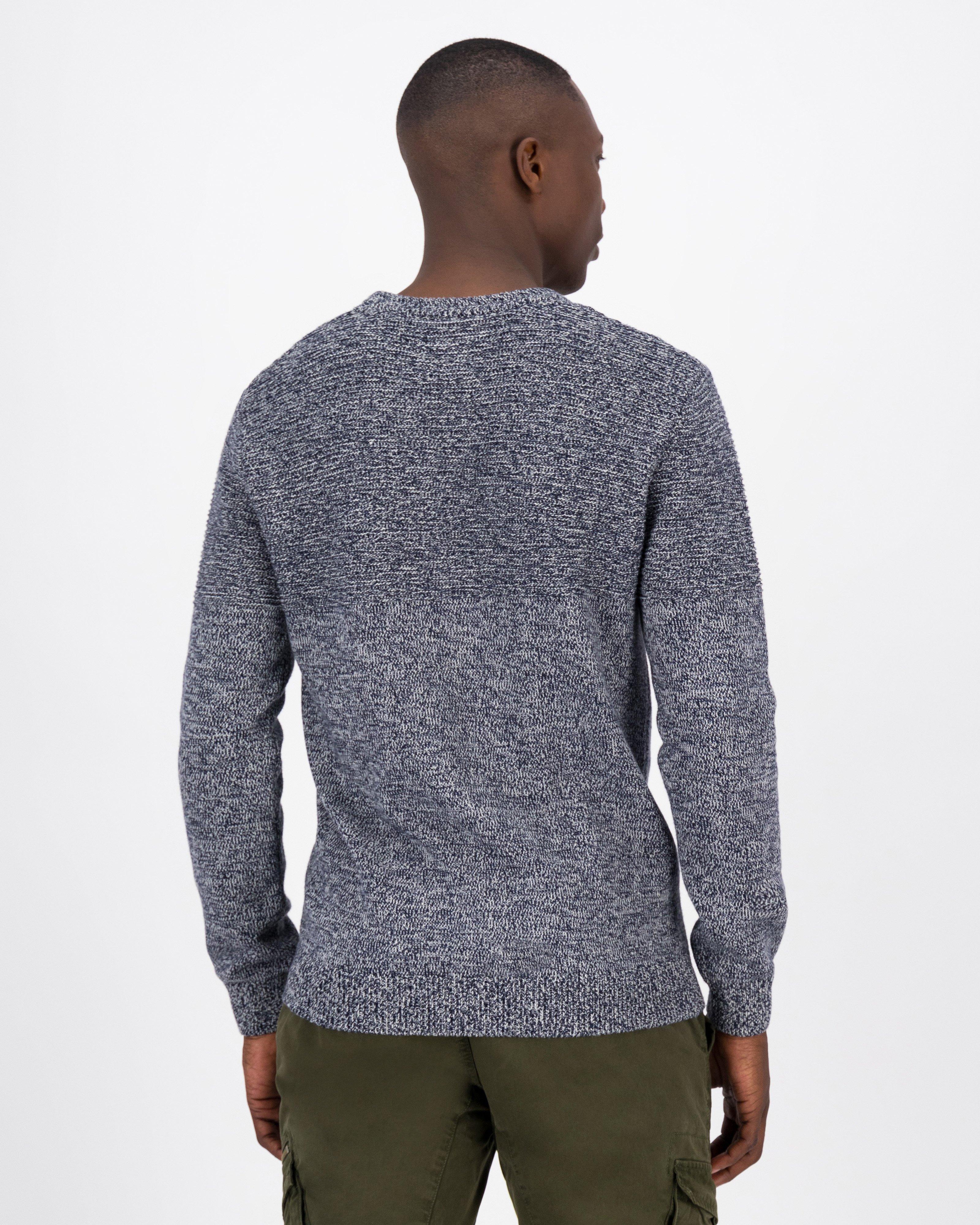 Men’s Crayson Textured Crew Neck Knit | Old Khaki