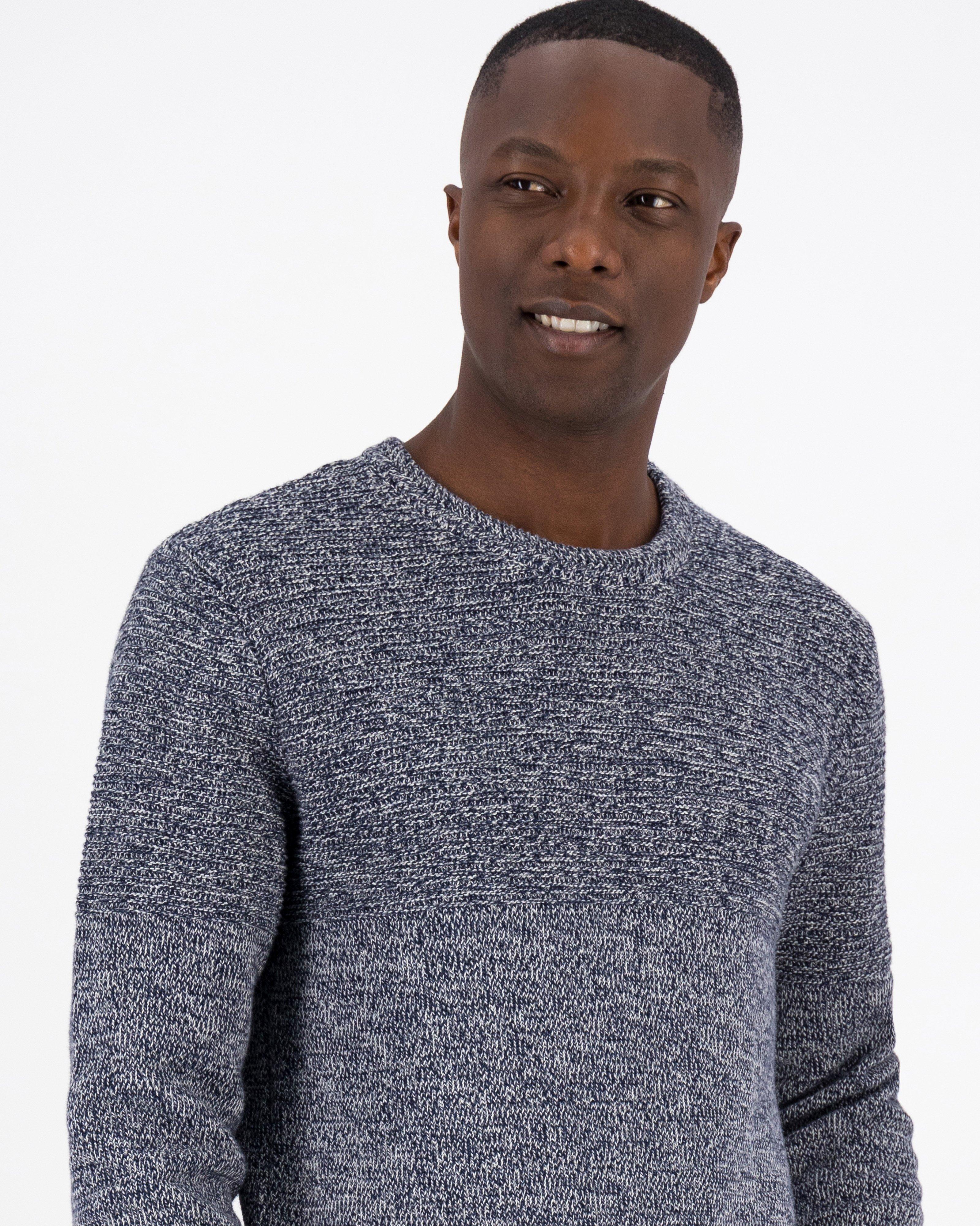 Men’s Crayson Textured Crew Neck Knit | Old Khaki
