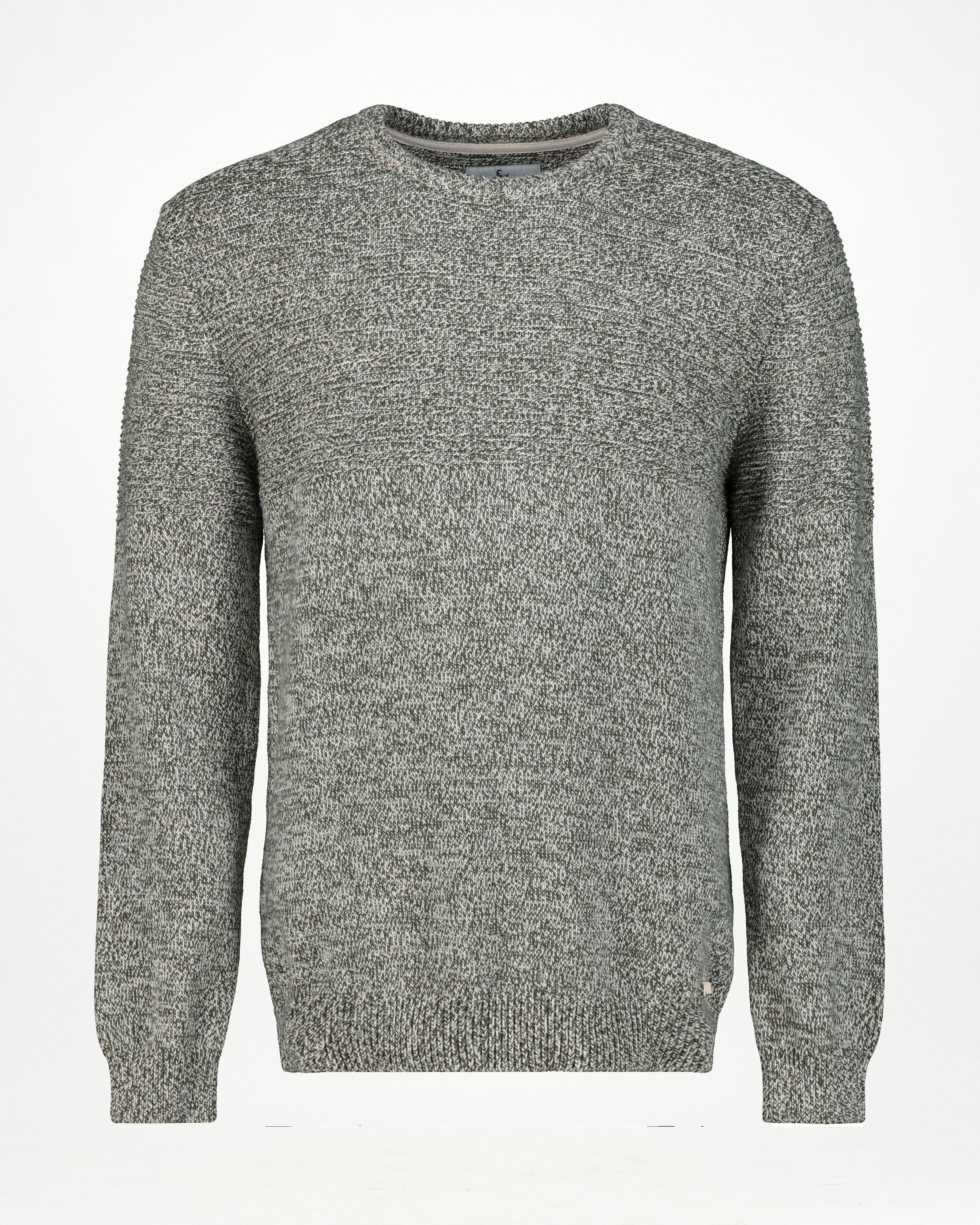 Men’s Crayson Textured Crew Neck Knit | Old Khaki