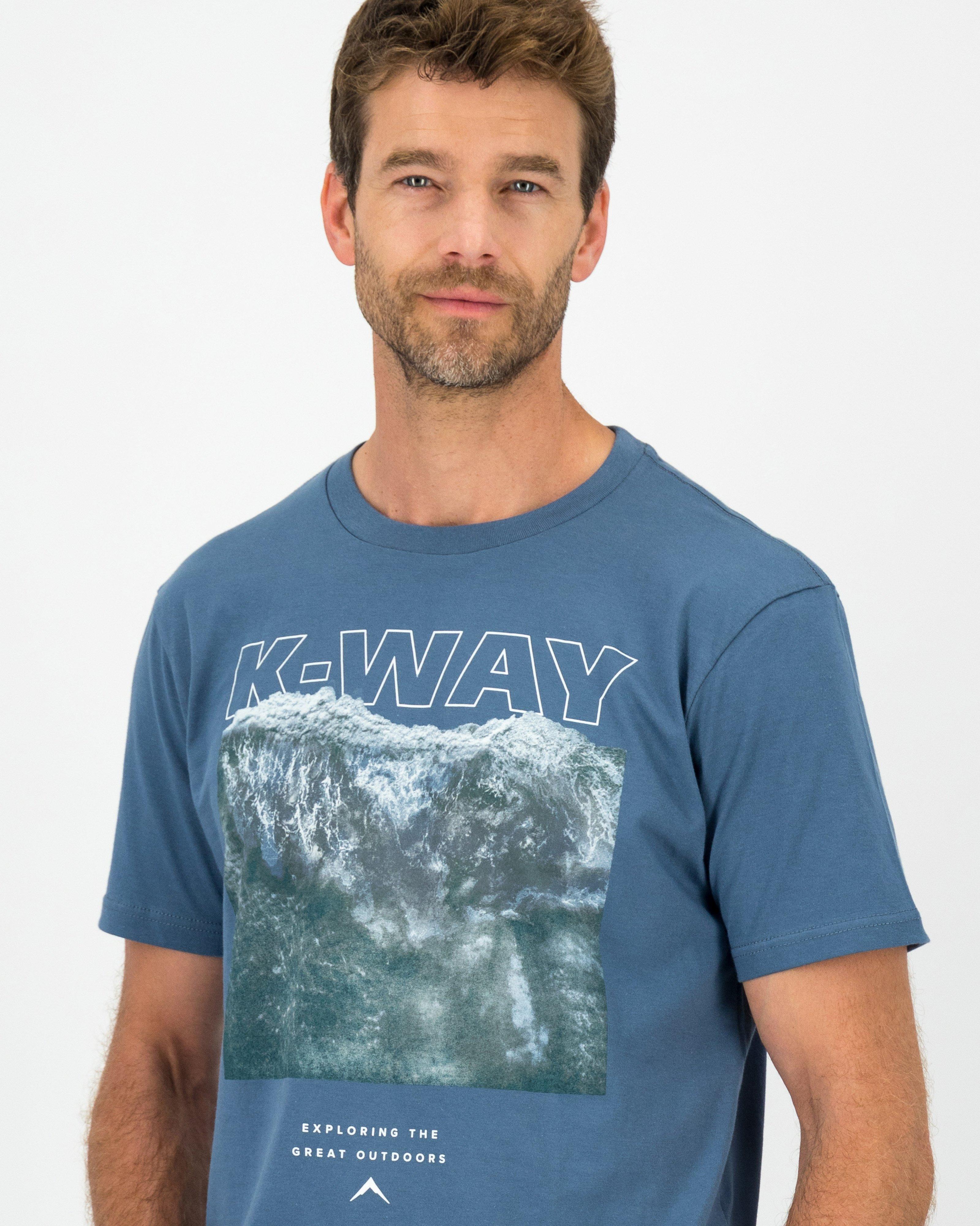 K-Way Elements Men’s Photo Wave T-shirt | Cape Union Mart