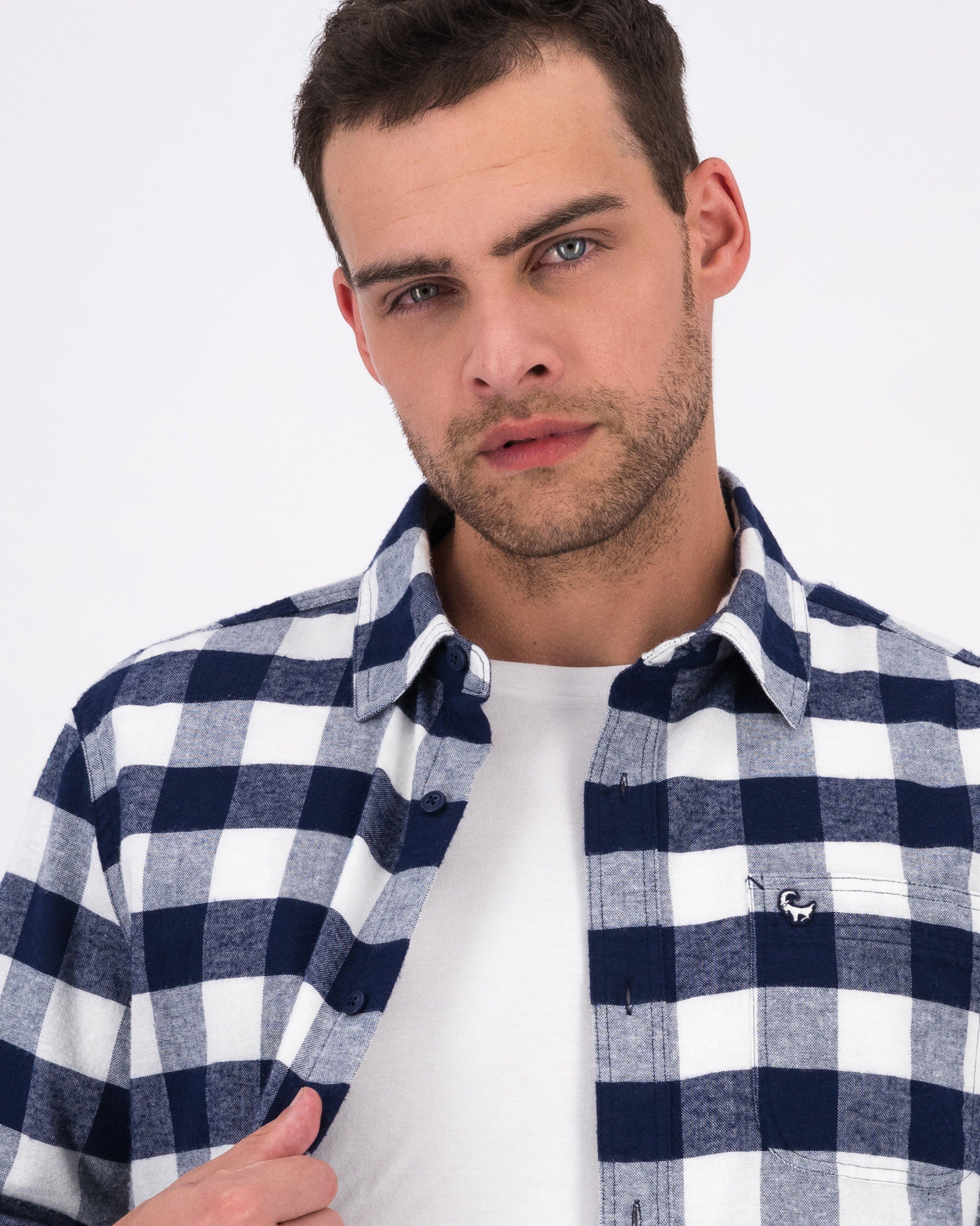 Men’s Kevin Buffalo Check Regular Fit Shirt | Old Khaki