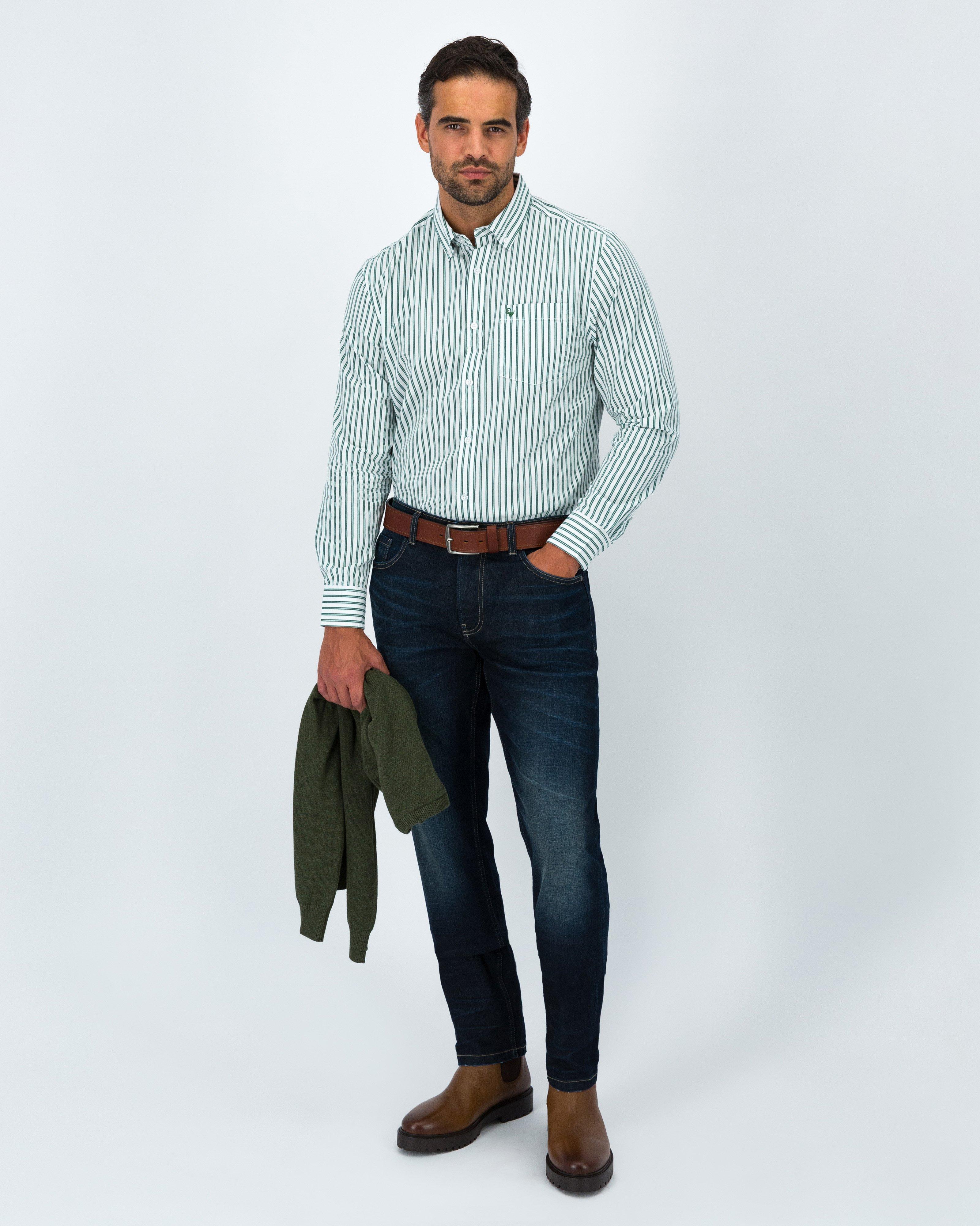 Men’s Garnet Stripe Shirt | Old Khaki