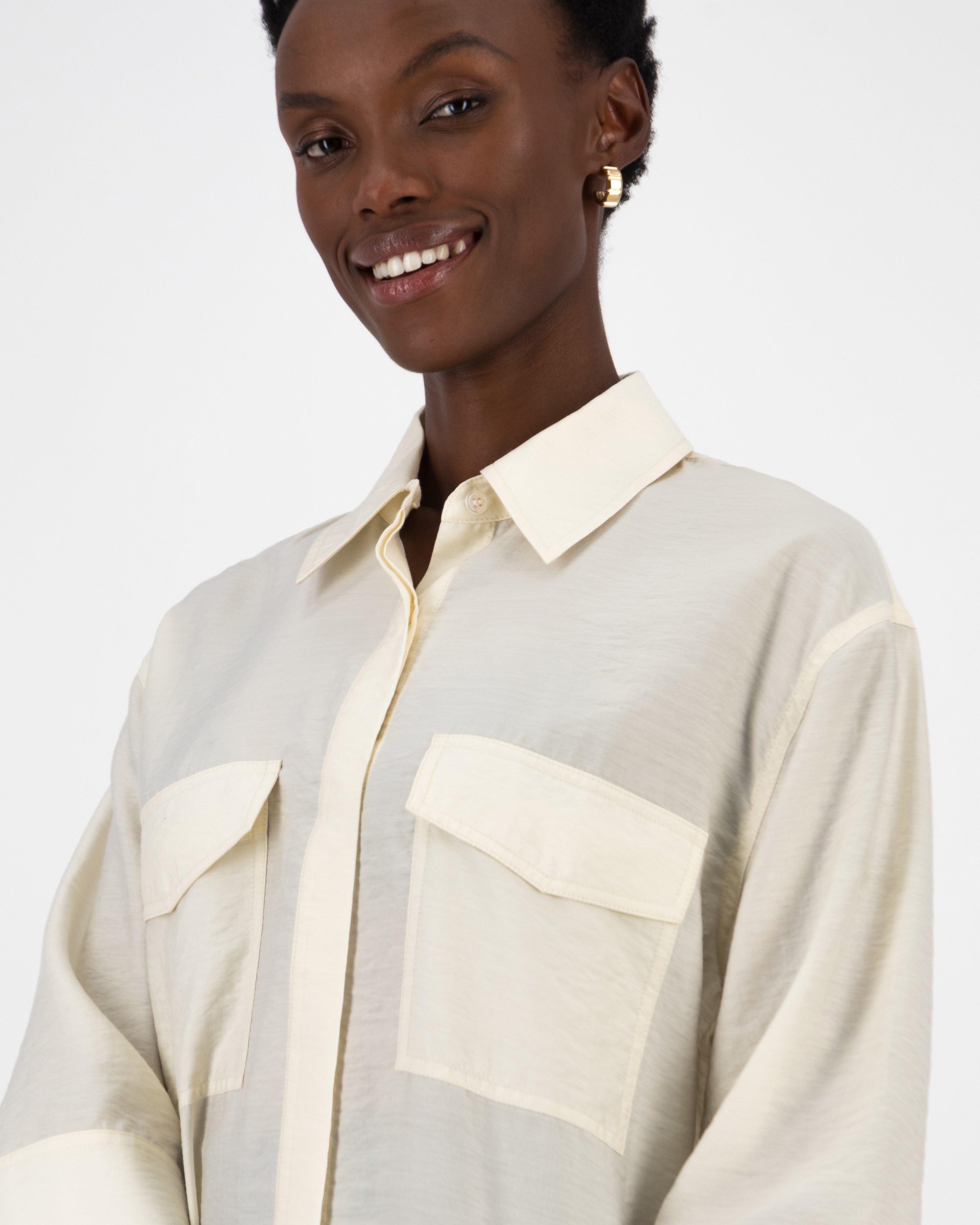 Zahara Utility Soft Button Through - Poetry Clothing Store