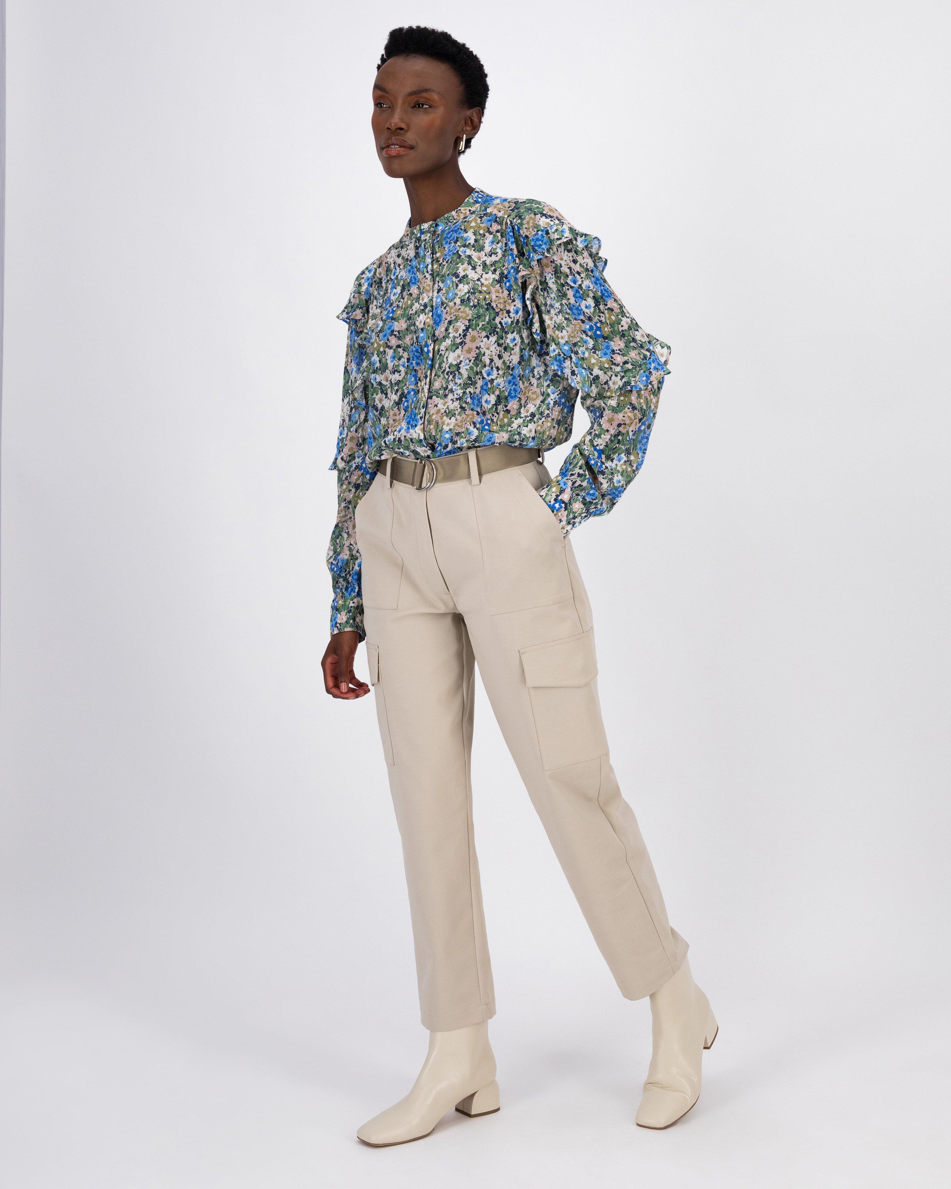 Camile Printed Blouse - Poetry Clothing Store