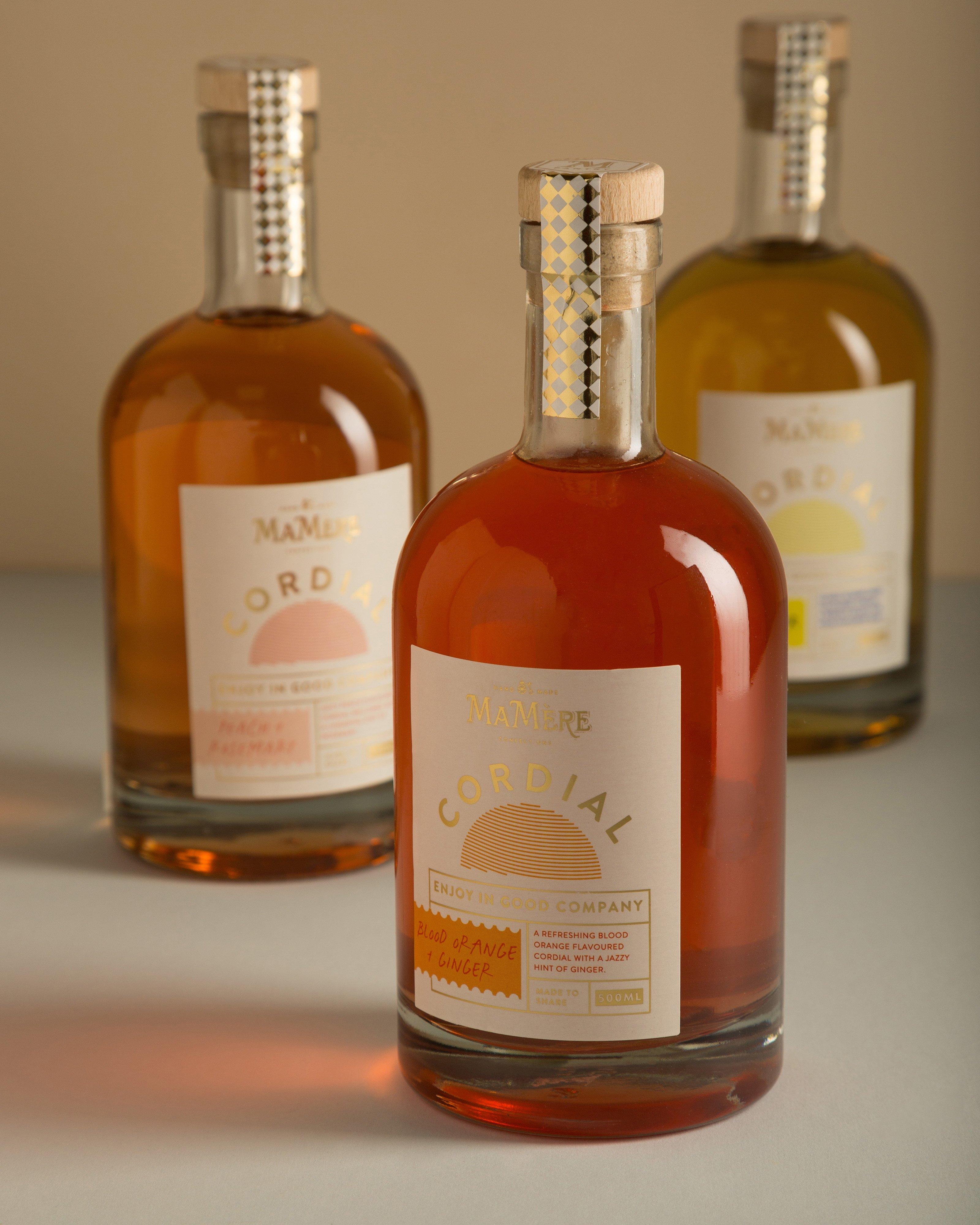 MaMere Blood Orange and Ginger Cordial - Poetry Clothing Store