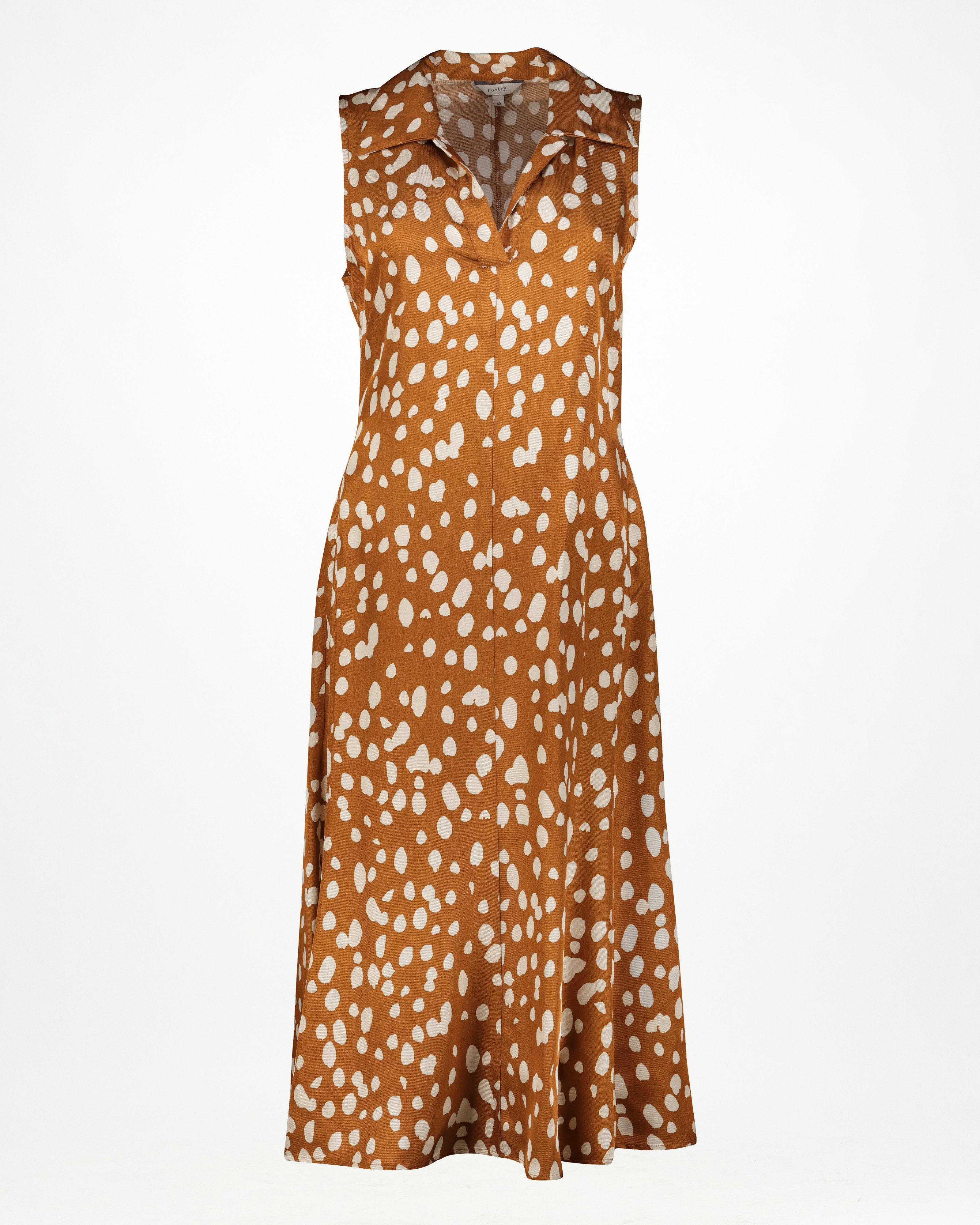 Selena Printed Shirt Dress - Poetry Clothing Store