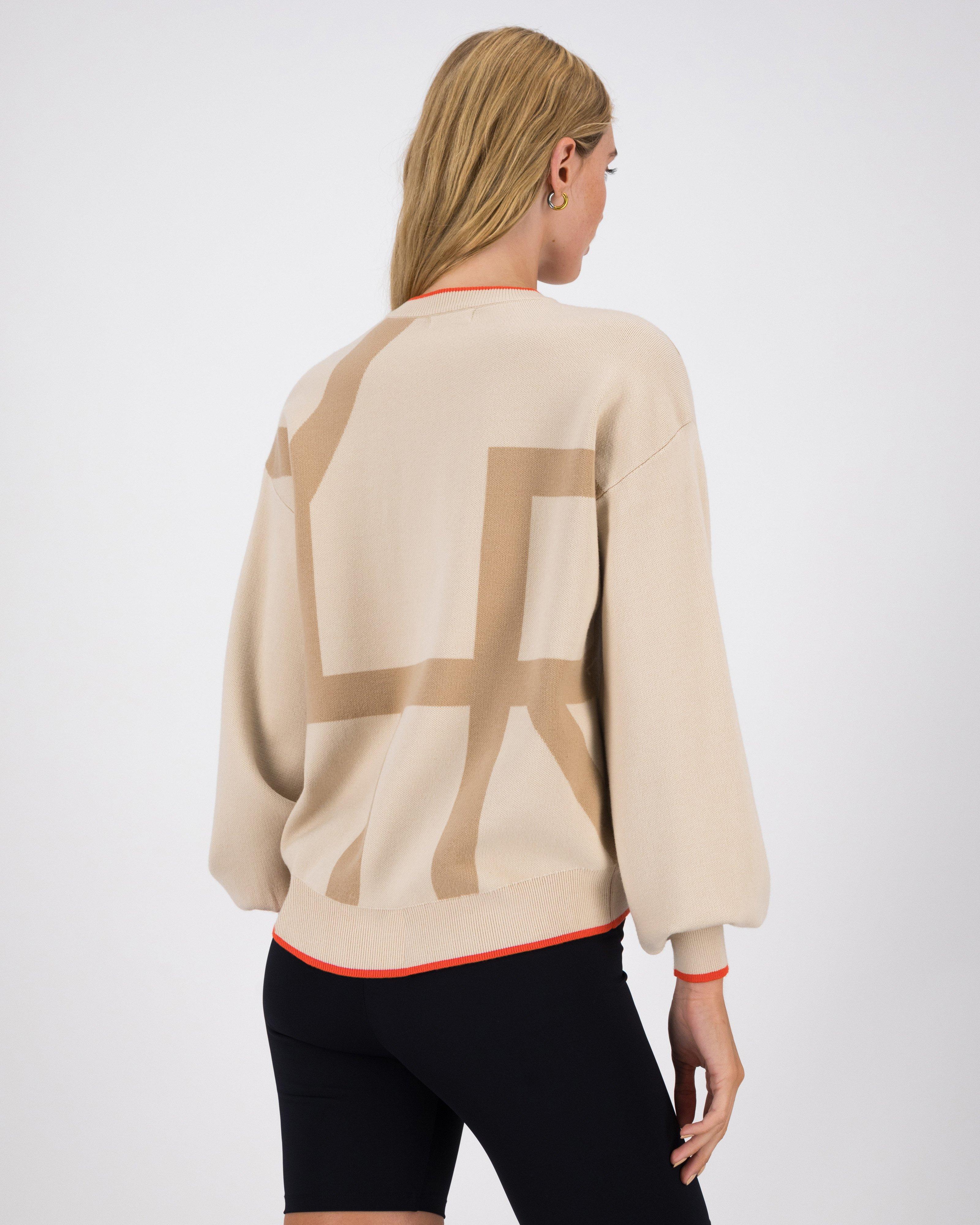 Fayola Branded Knit Sweater - Poetry Clothing Store