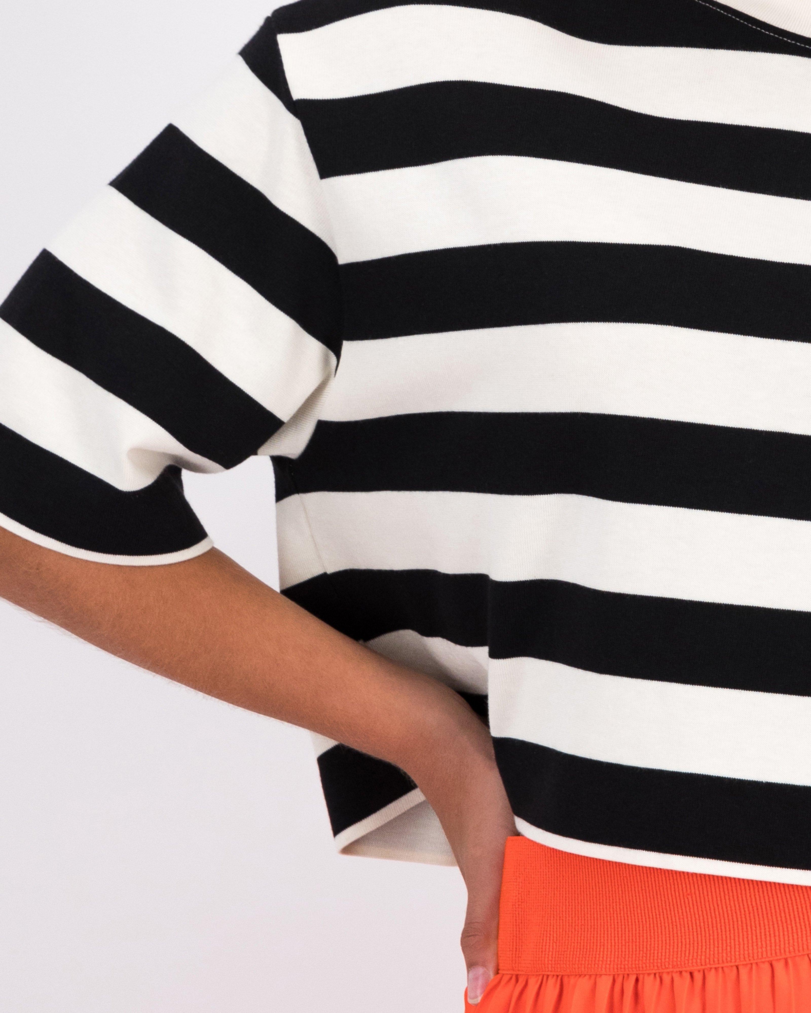 Aneko Stripe Knit Top - Poetry Clothing Store