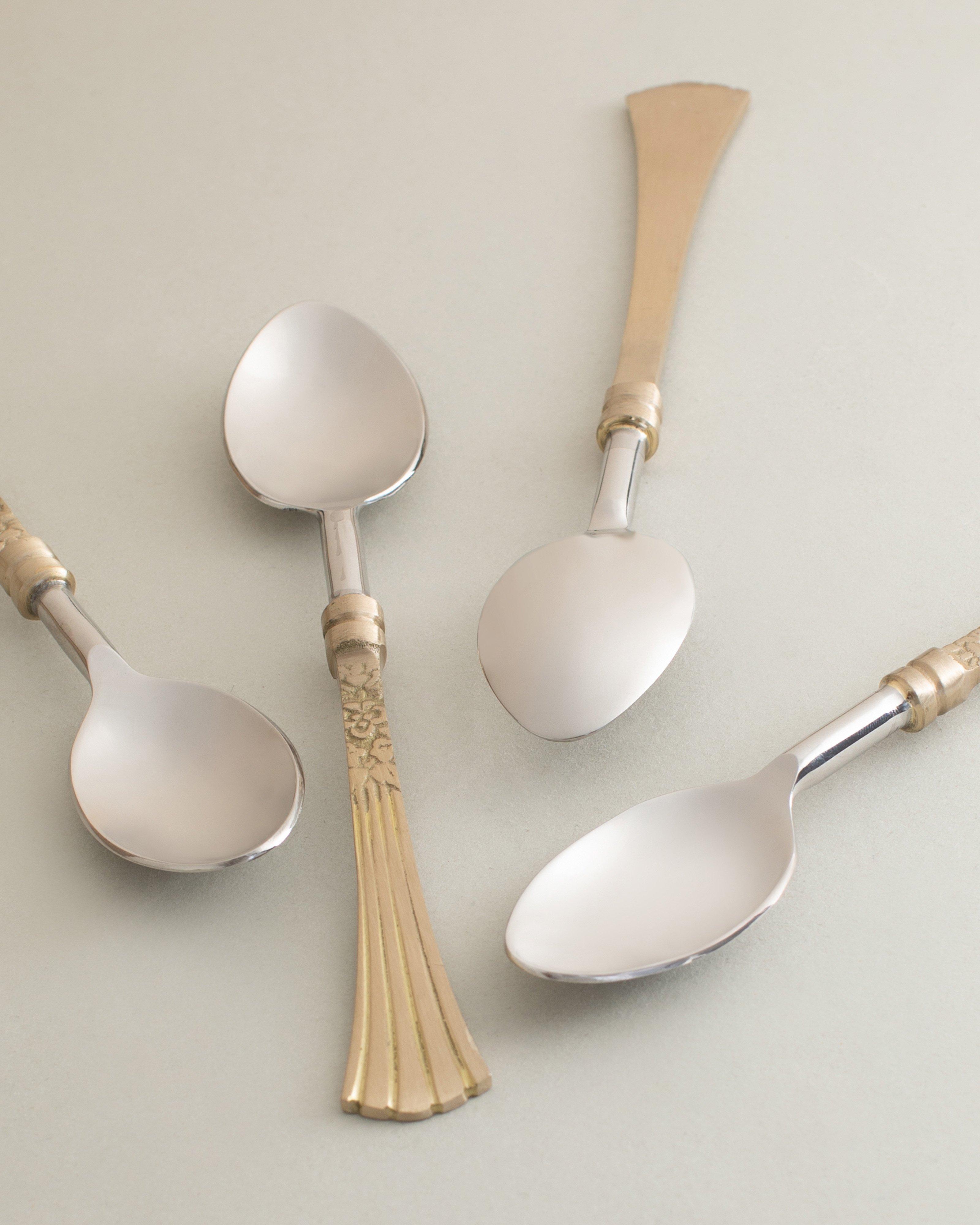 Vintage Floral Teaspoon Set - Poetry Clothing Store