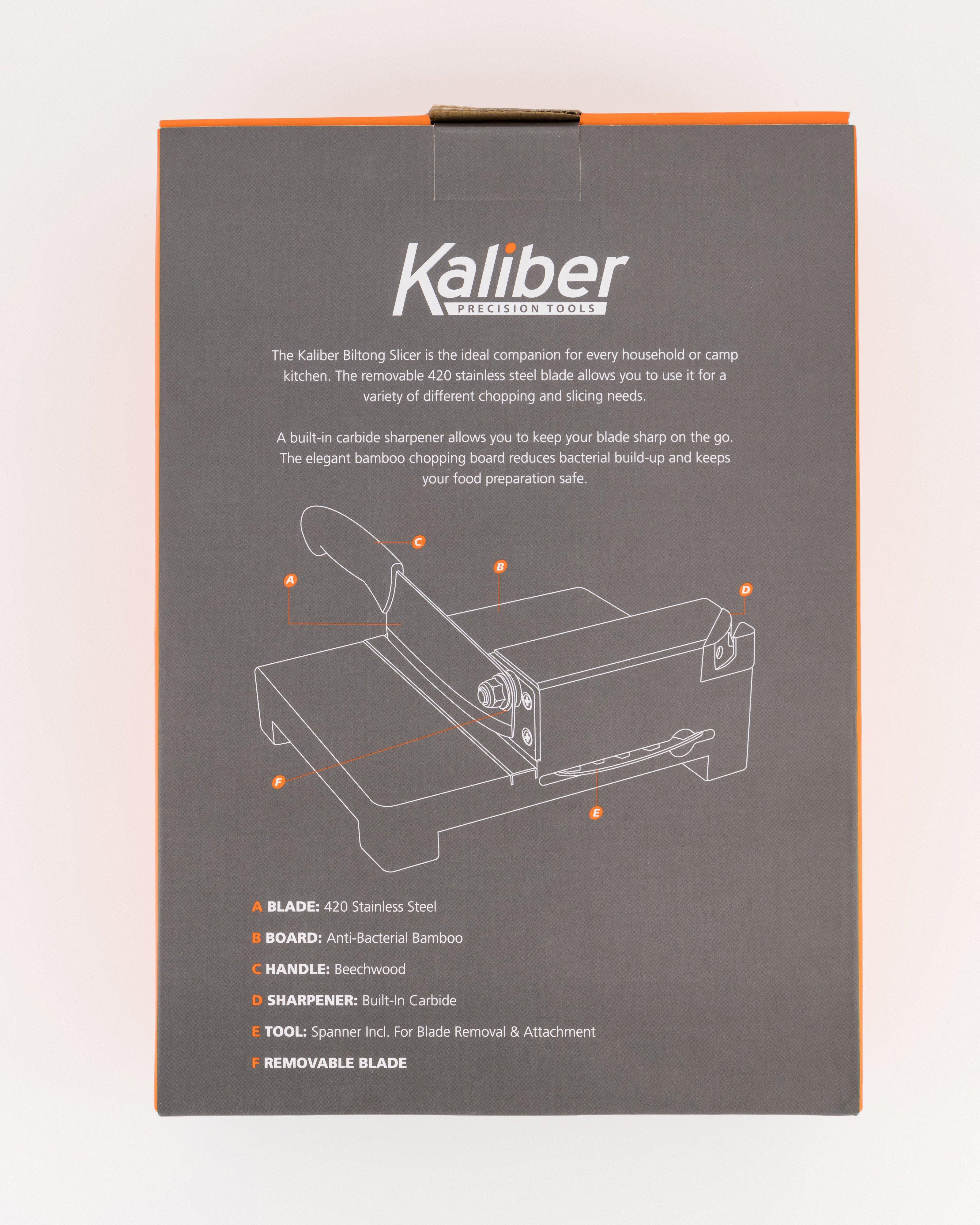 Kaliber Bamboo Biltong Slicer | Cape Union Mart