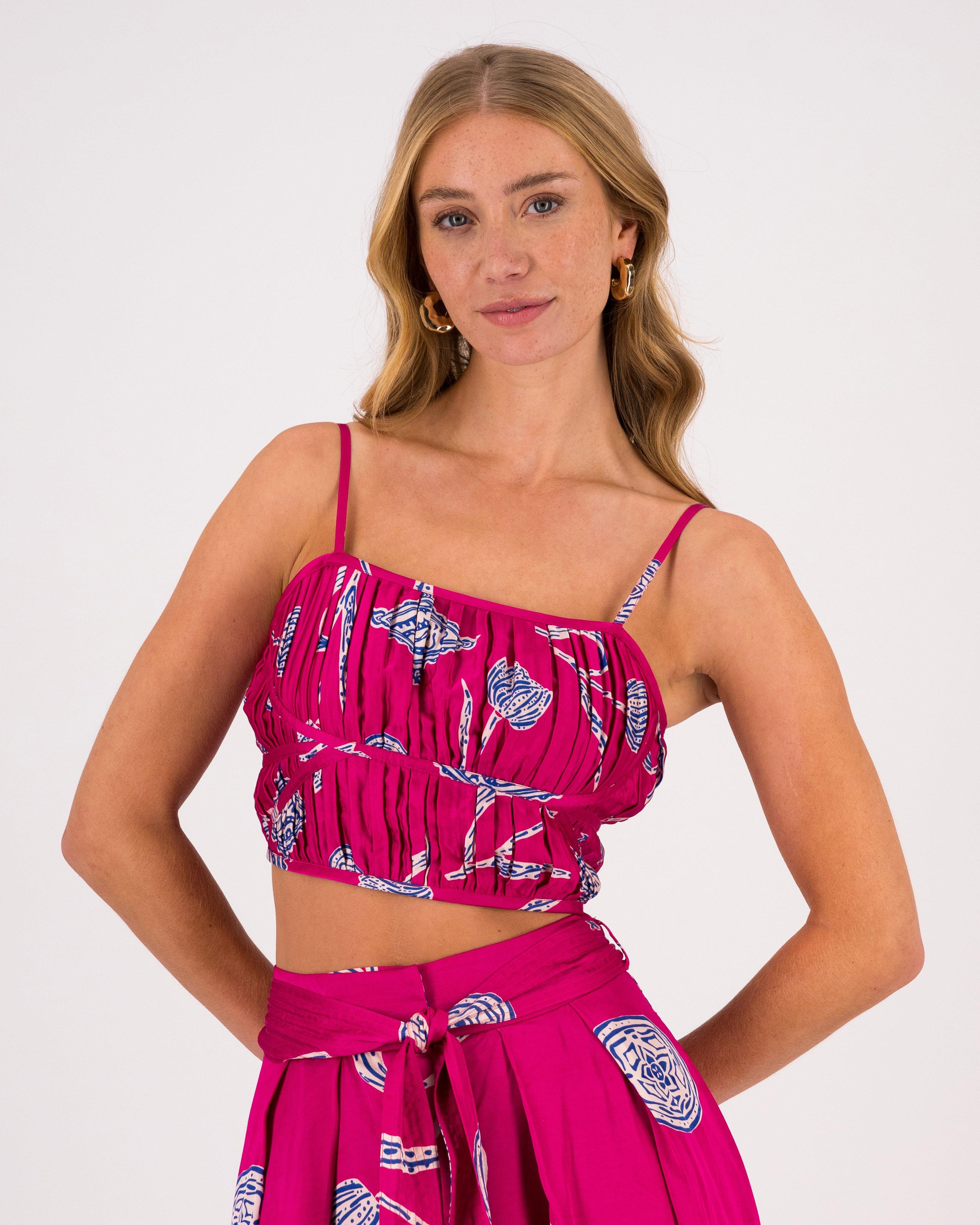 Marysol Crop Top - Poetry Clothing Store