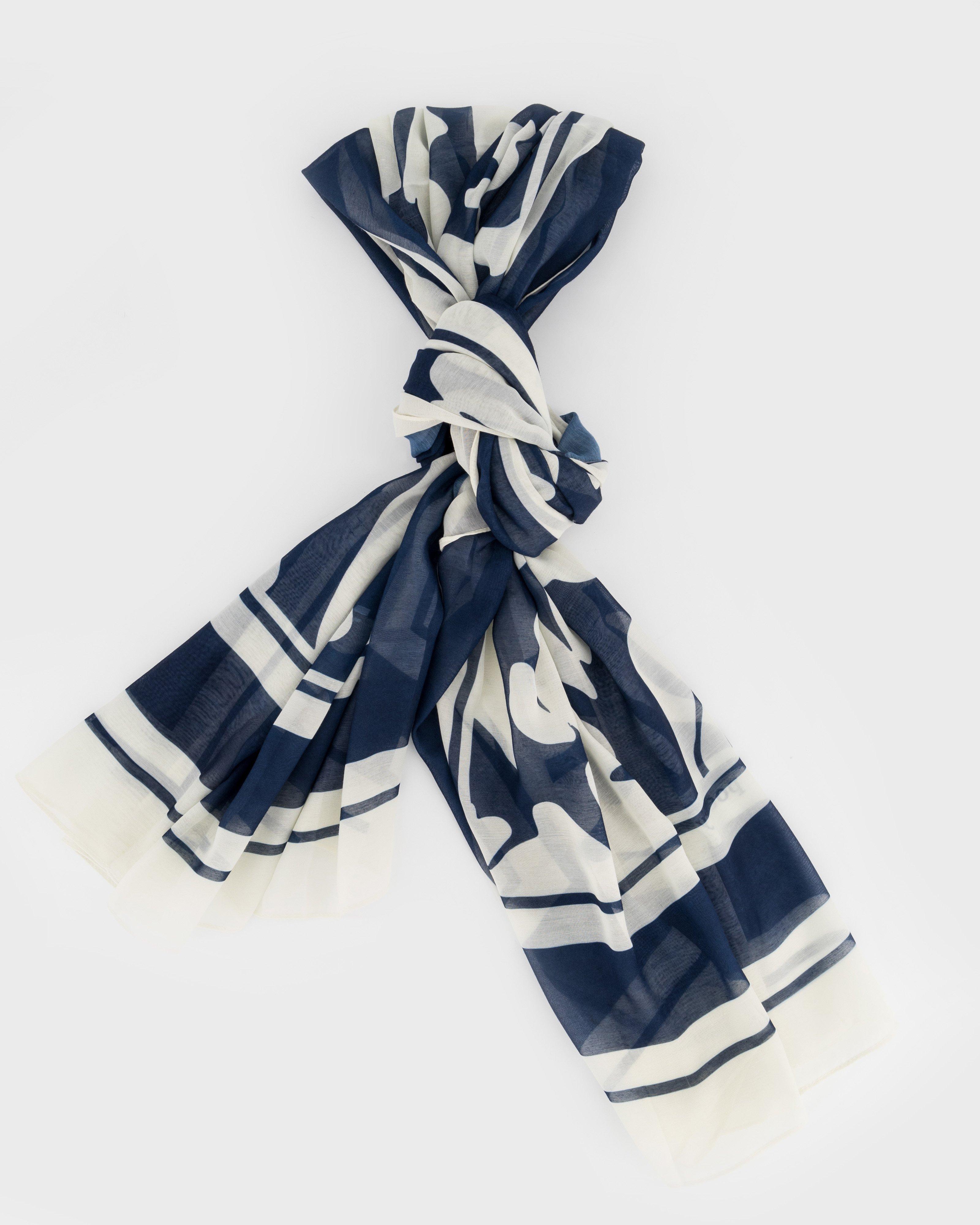 Sheila Abstract Leaf Scarf - Poetry Clothing Store