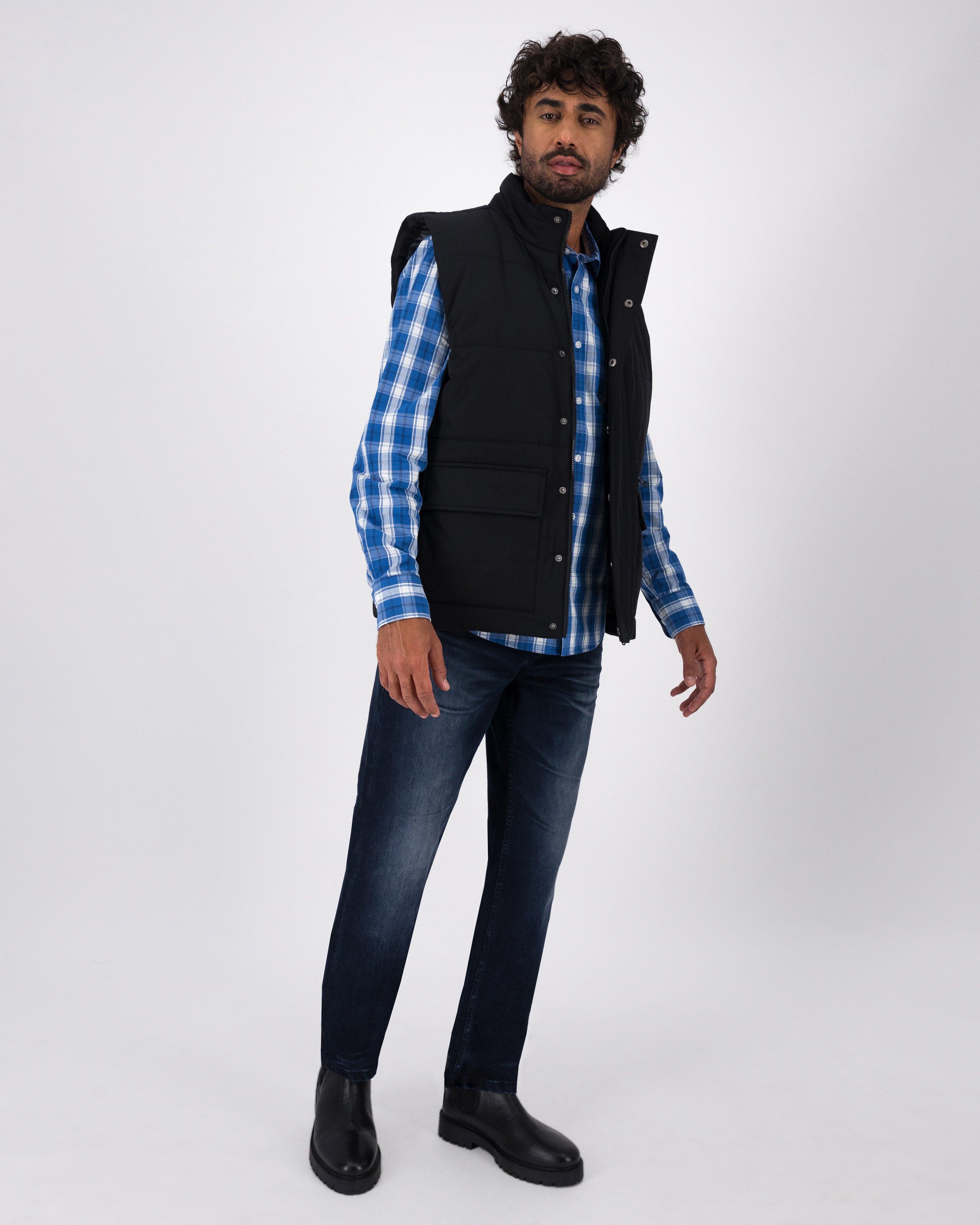 Men’s Albert Check Slim Fit Shirt | Old Khaki