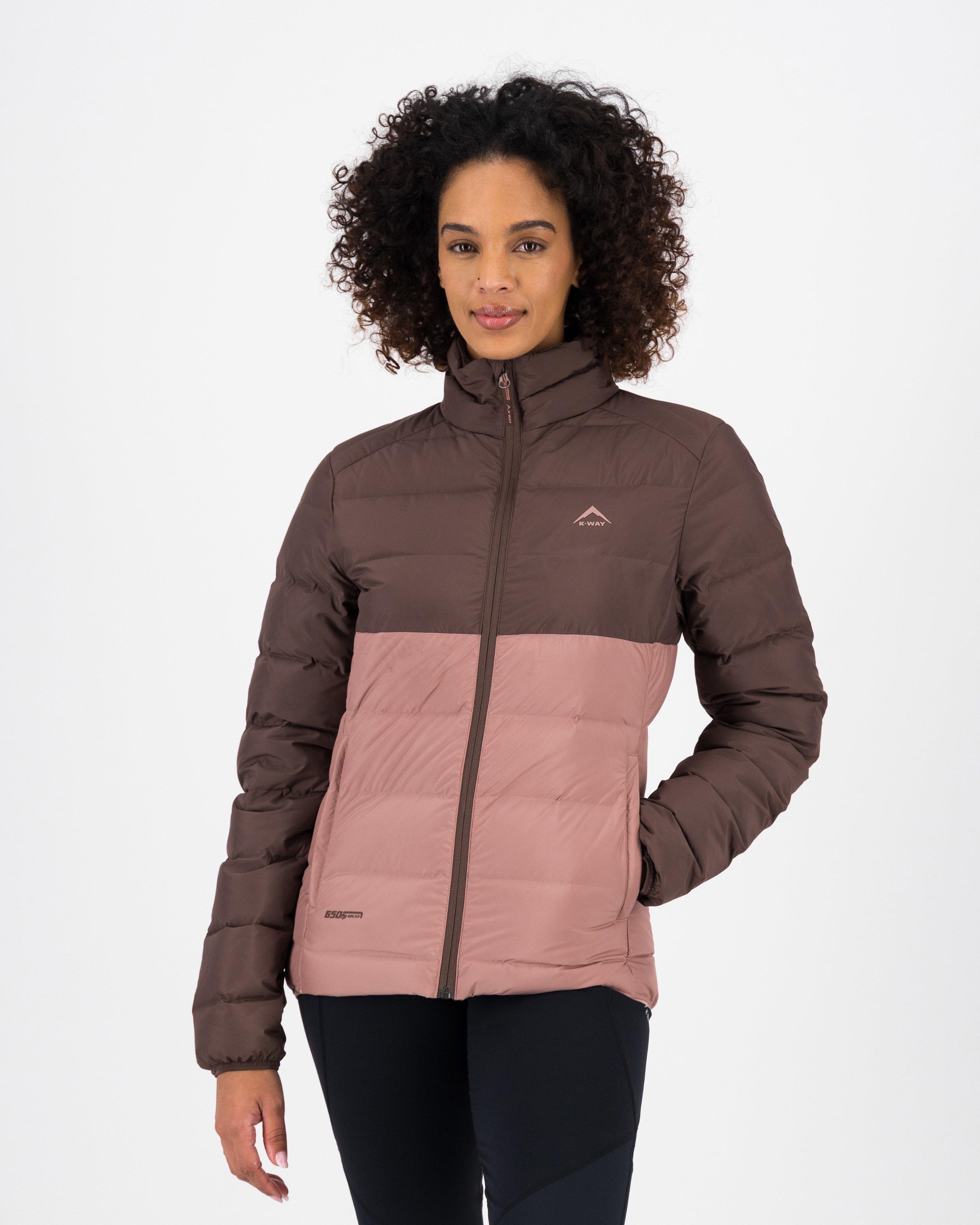 K-Way Women’s Everglade Colourblock Down Puffer Jacket | Cape Union Mart