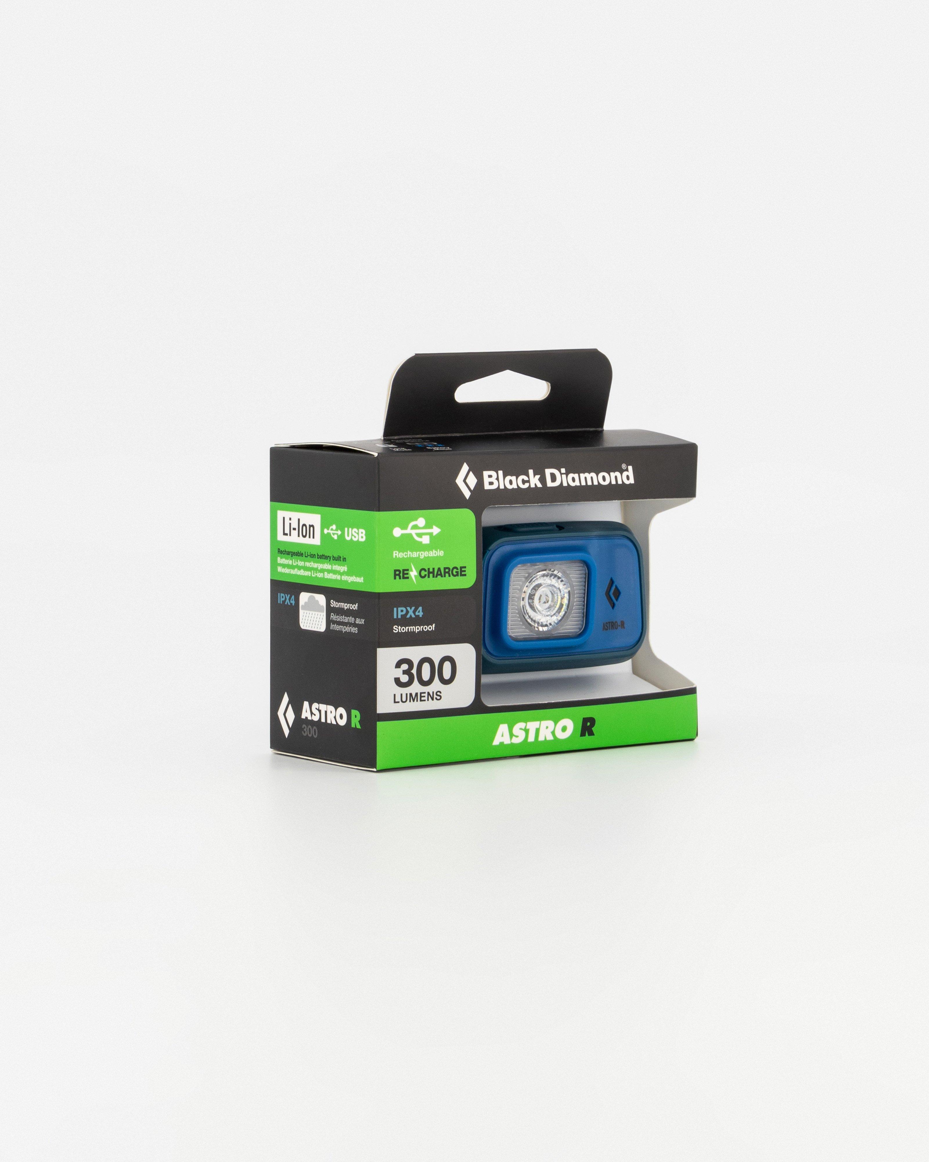 Black Diamond Astro 300-R Series Headlamp | Cape Union Mart