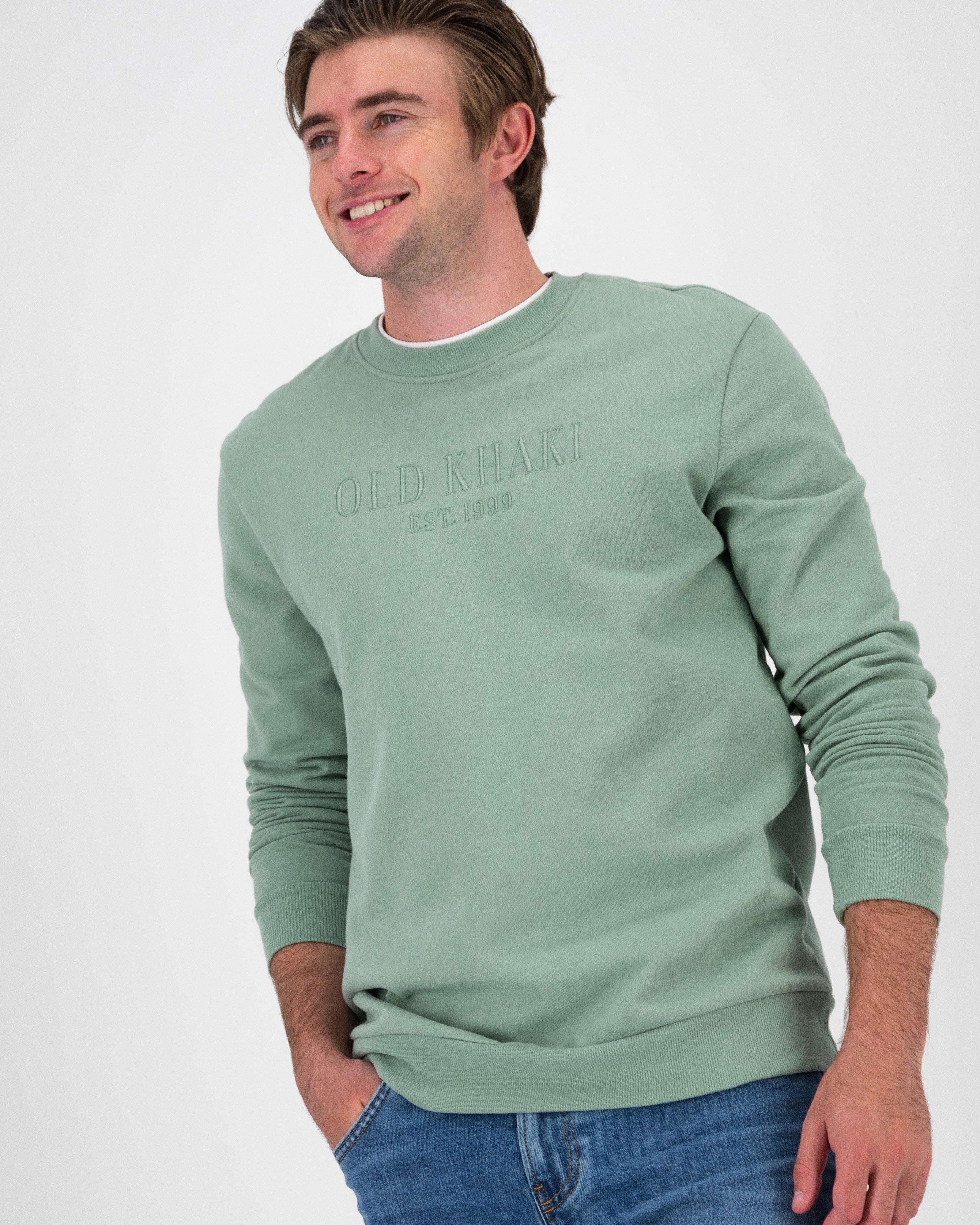 Men’s Beau Crew Sweat | Old Khaki