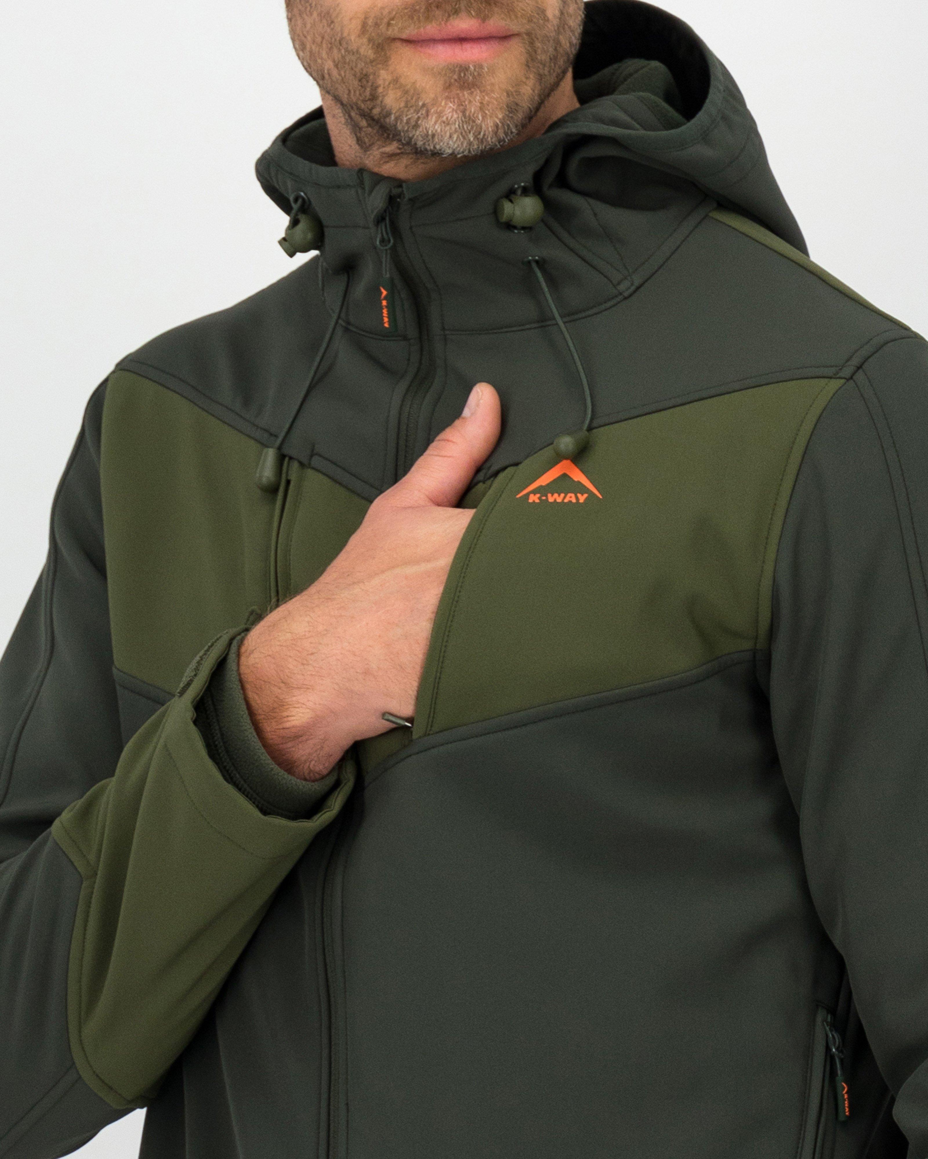 K-Way Men’s Benji Softshell Hoodie | Cape Union Mart