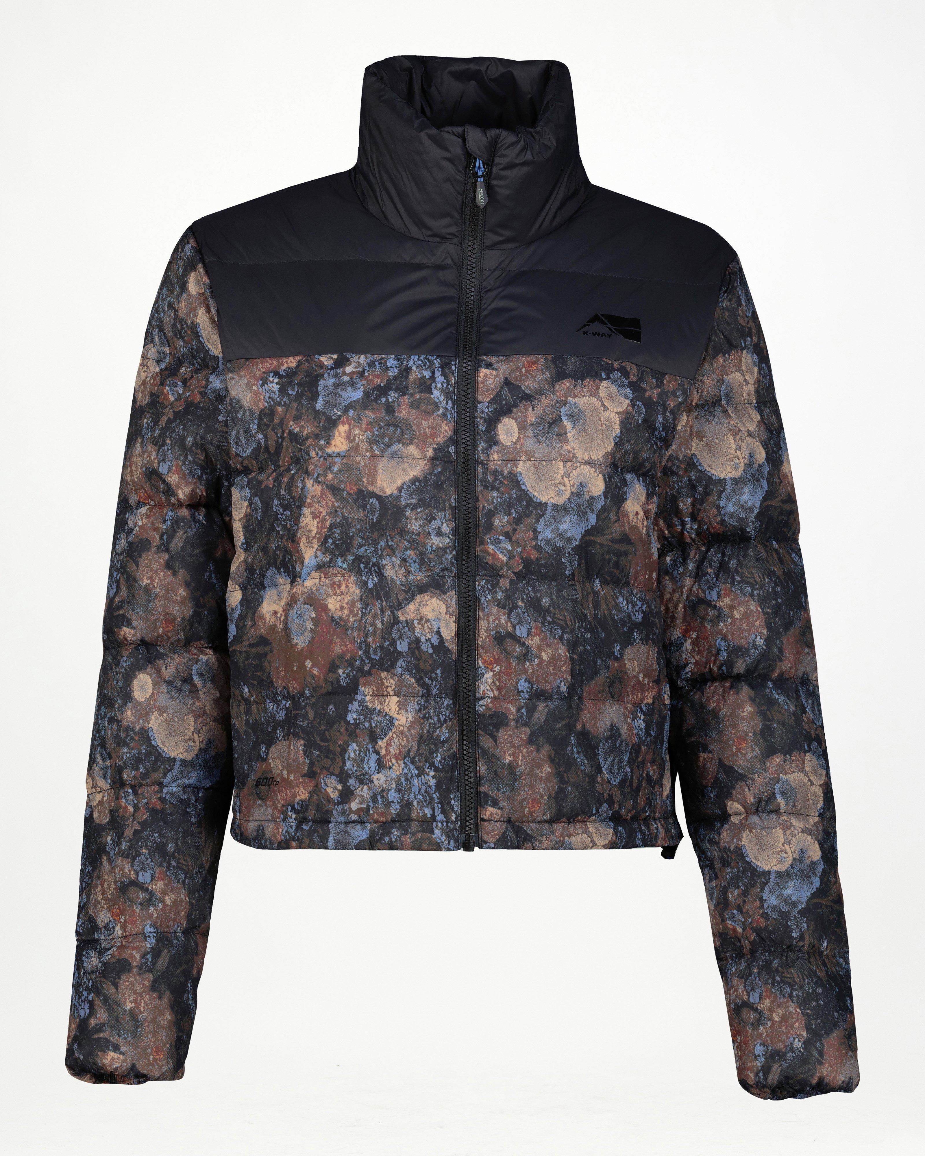 K-Way MMXXI Printed Ultra-Wide Channel Down Puffer Jacket | Cape Union Mart