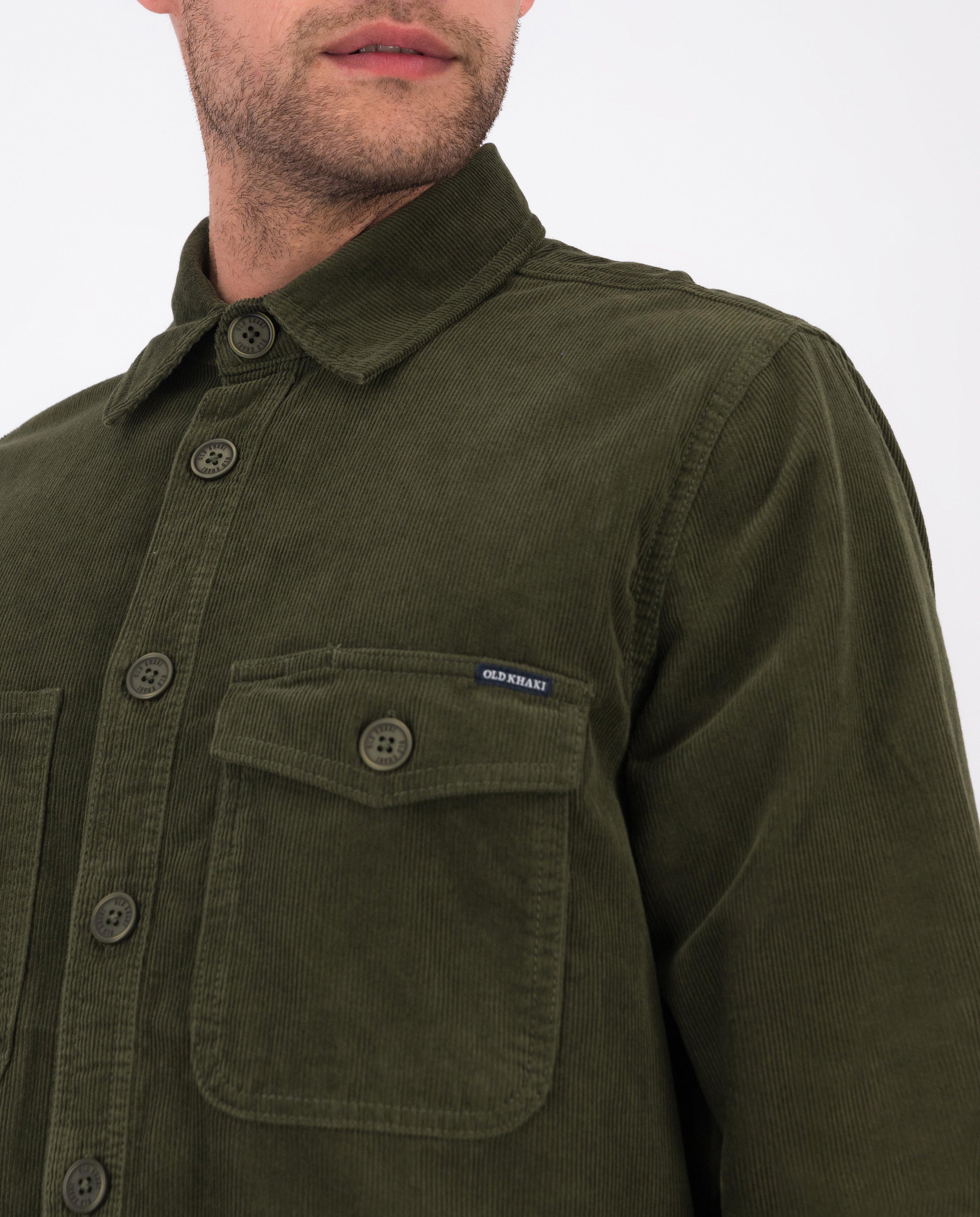 Men's Henry Corduroy Shacket | Old Khaki