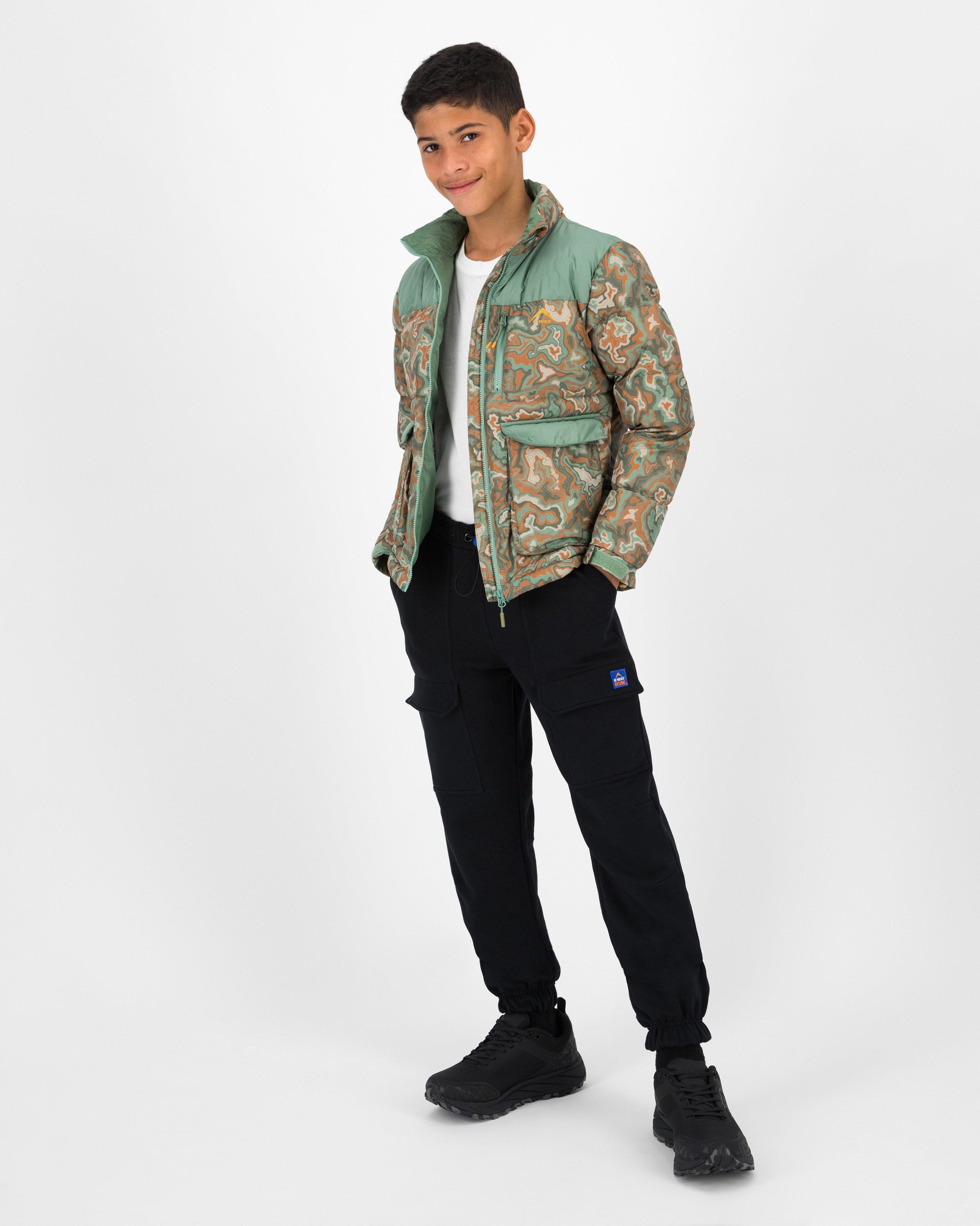 K-Way Youth Talon Printed Wide Channel Jacket | Cape Union Mart