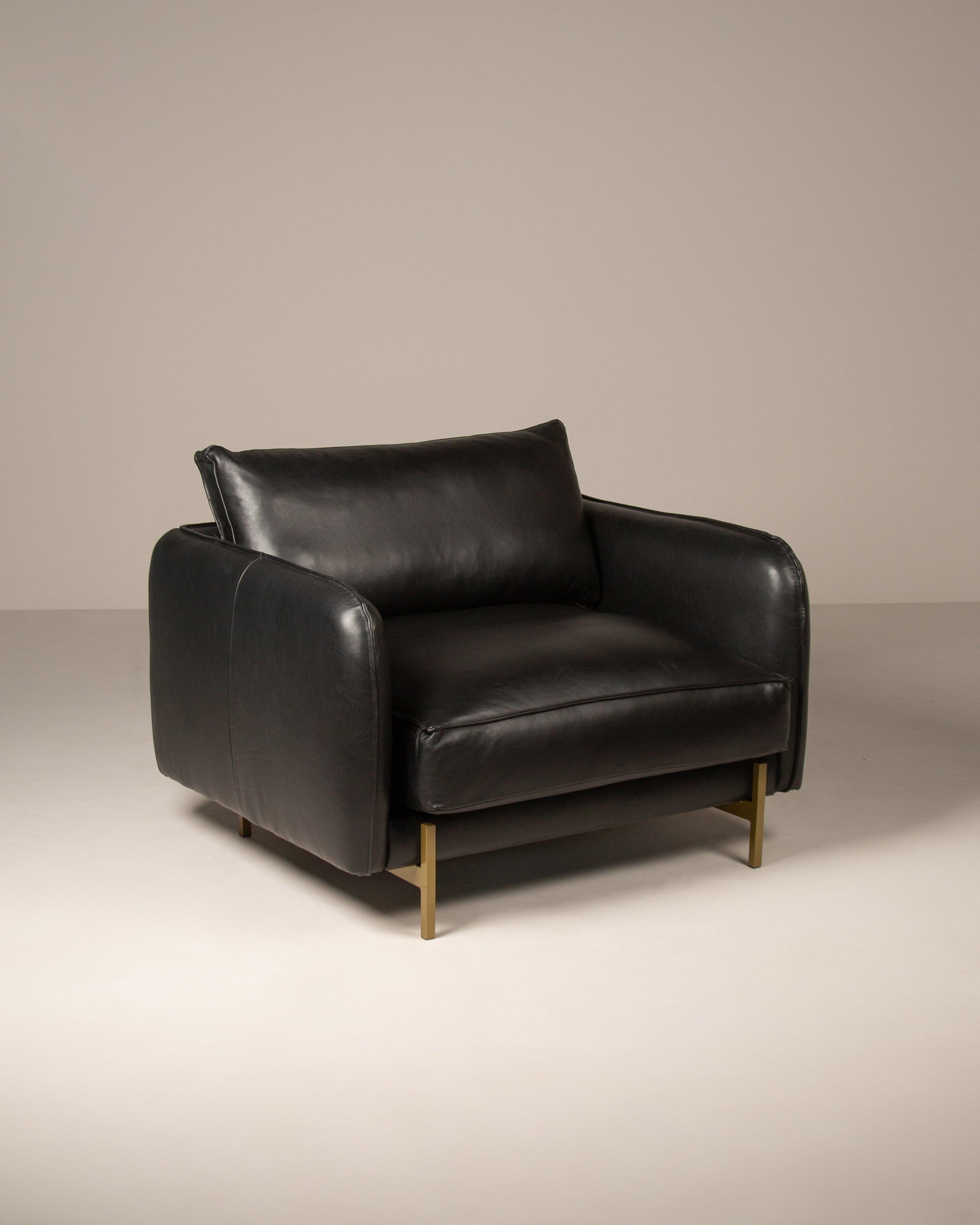 Kiara Leather Arm Chair - Poetry Clothing Store