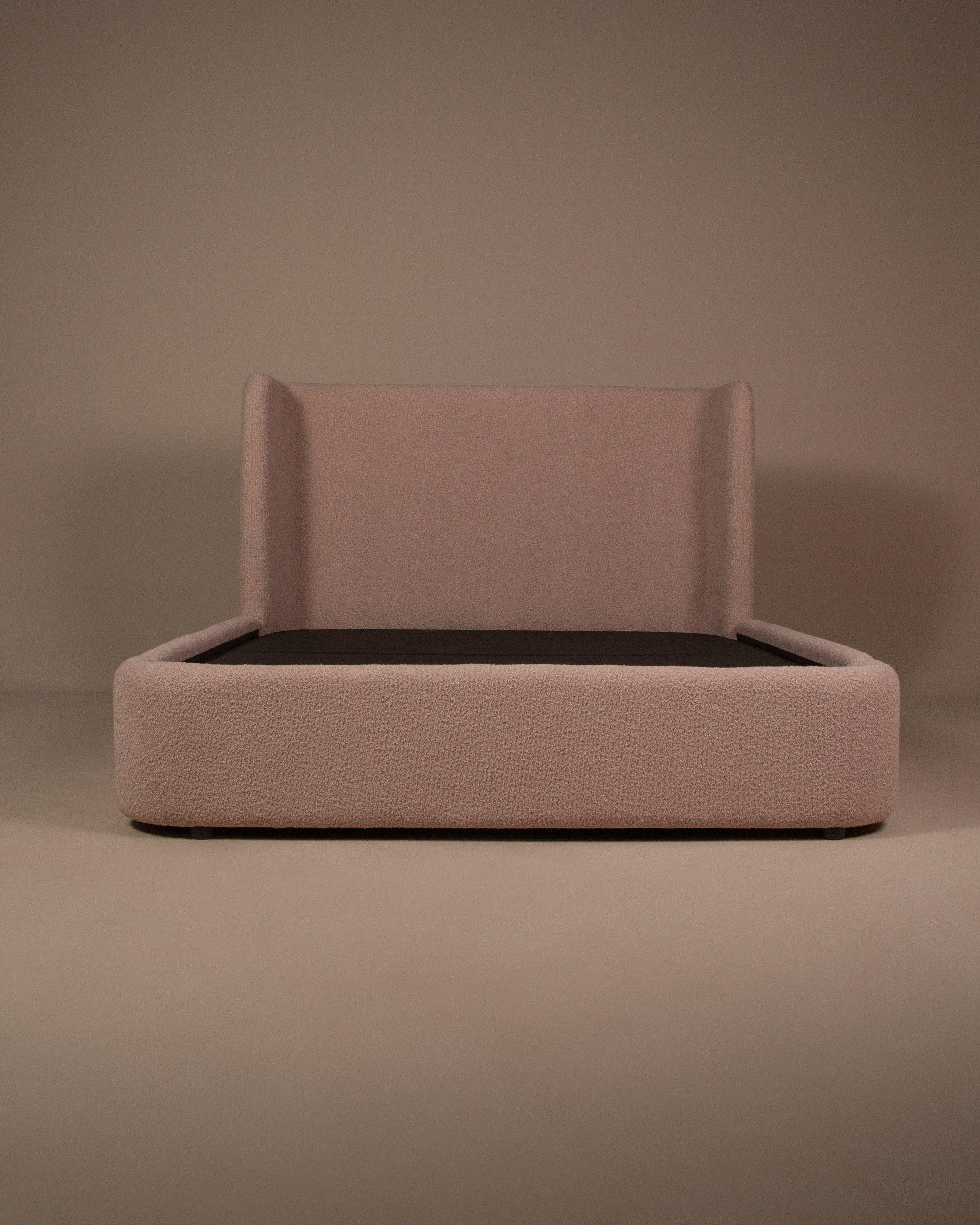 Juniper Boucle Queen Bed Frame - Poetry Clothing Store