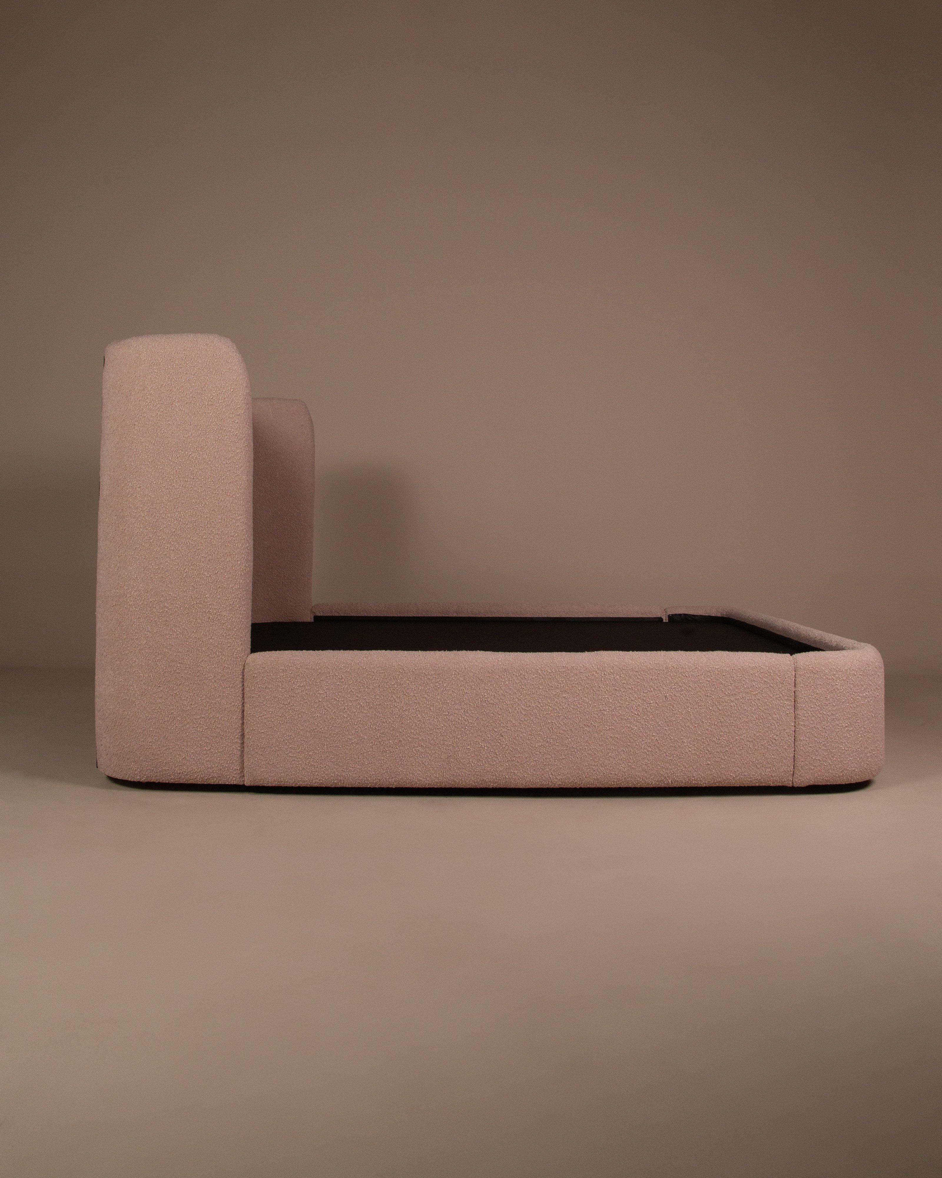 Juniper Boucle Queen Bed Frame - Poetry Clothing Store