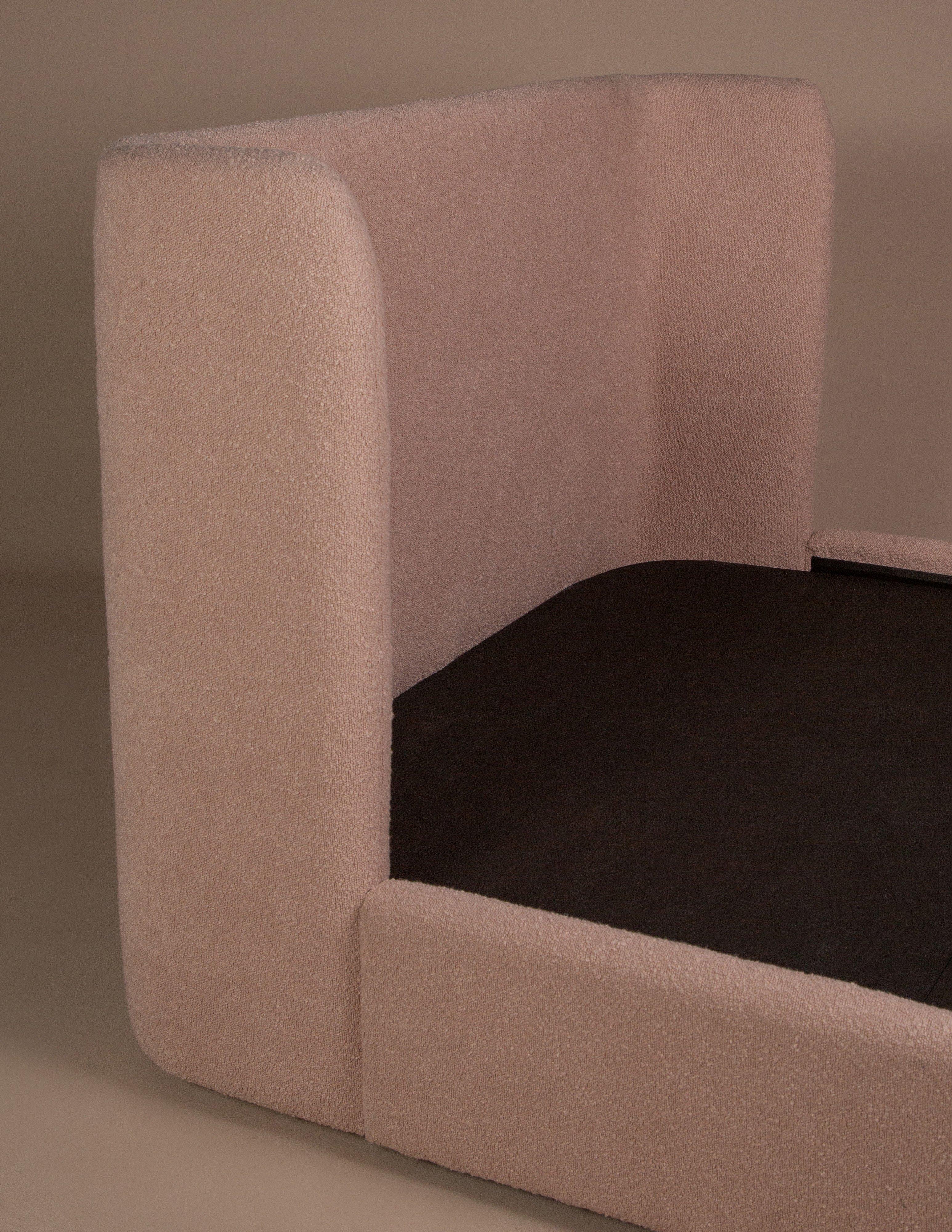 Juniper Boucle Queen Bed Frame - Poetry Clothing Store